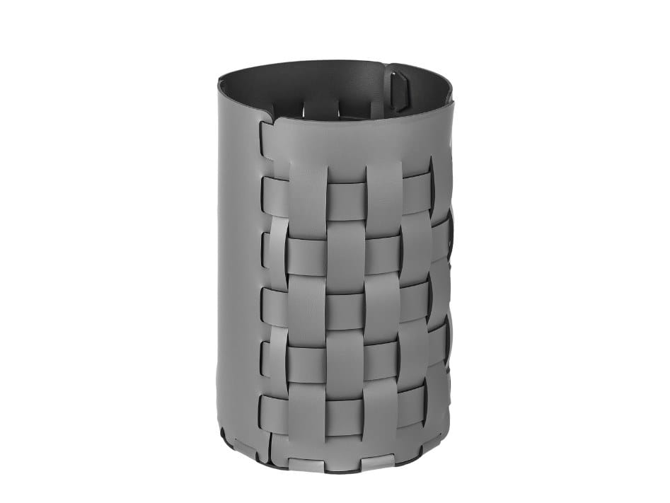 BOTTEGA Leather waste paper bin By ADJ | design Ekaterina Borovkova