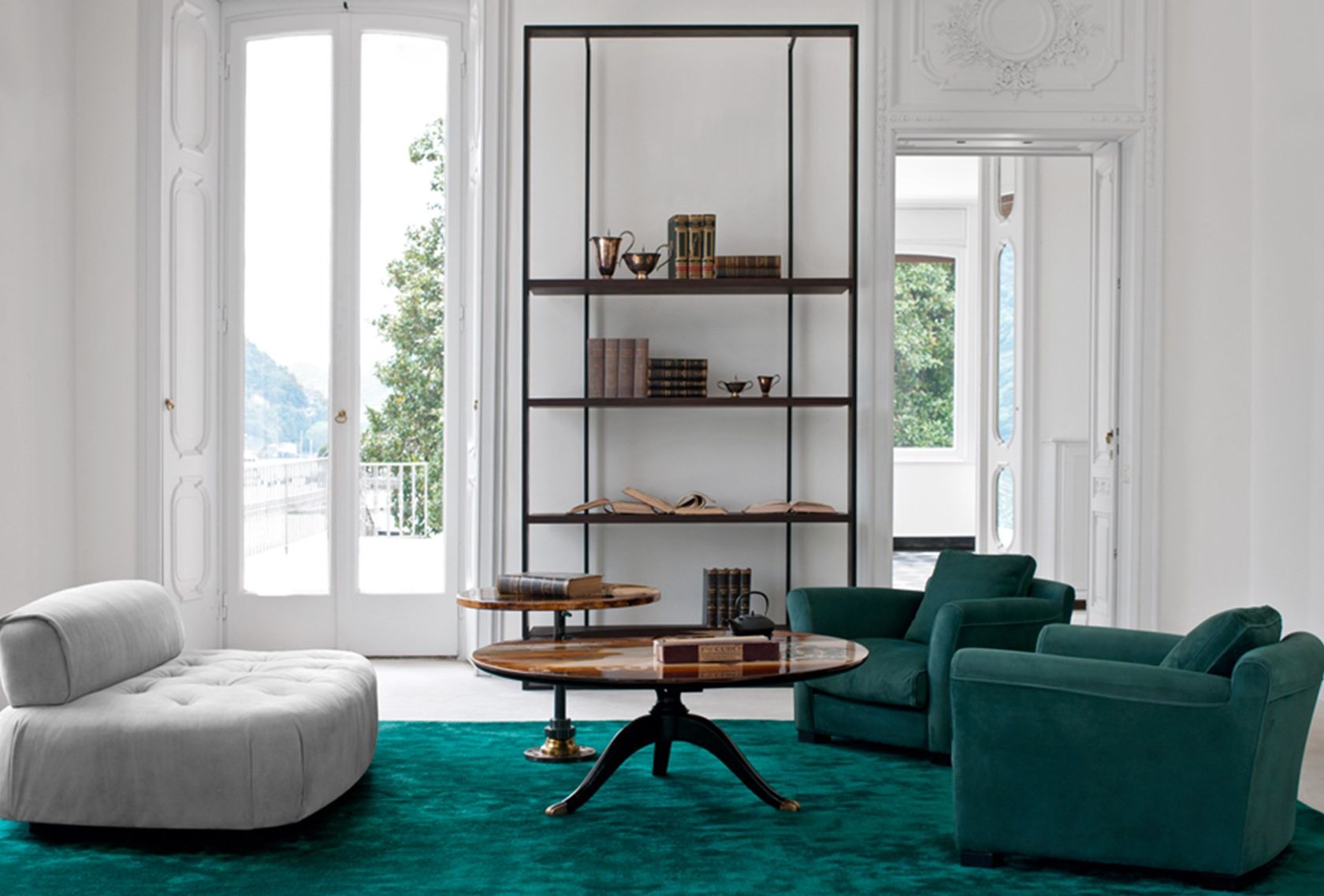 BOURGEOIS | Bookcase By BAXTER design Matteo Thun, Antonio Rodriguez