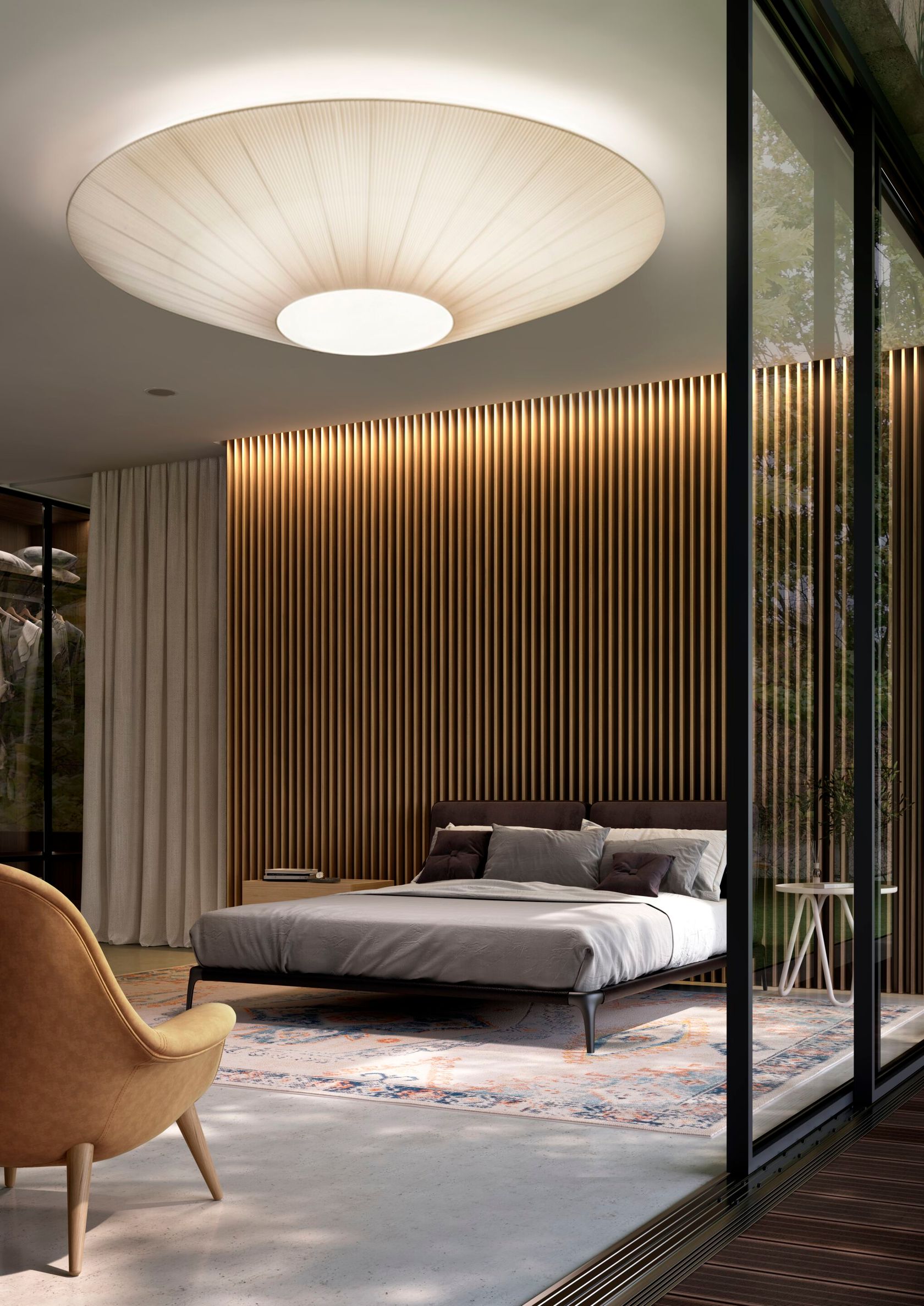 SIAM 200 Ceiling lamp By BOVER | design Joana Bover