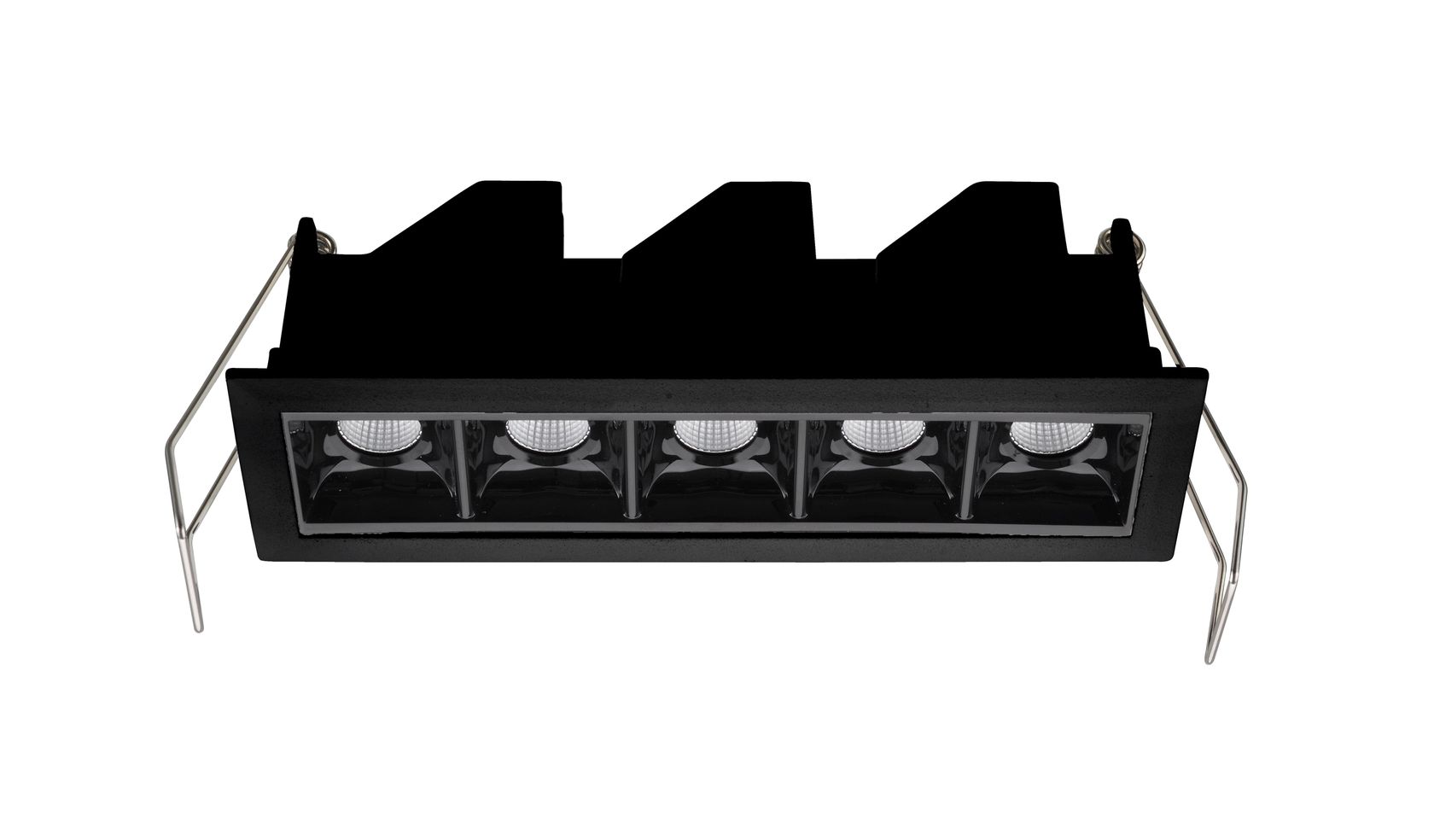 BOXET 5 Recessed LED multiple spotlight By Nexia