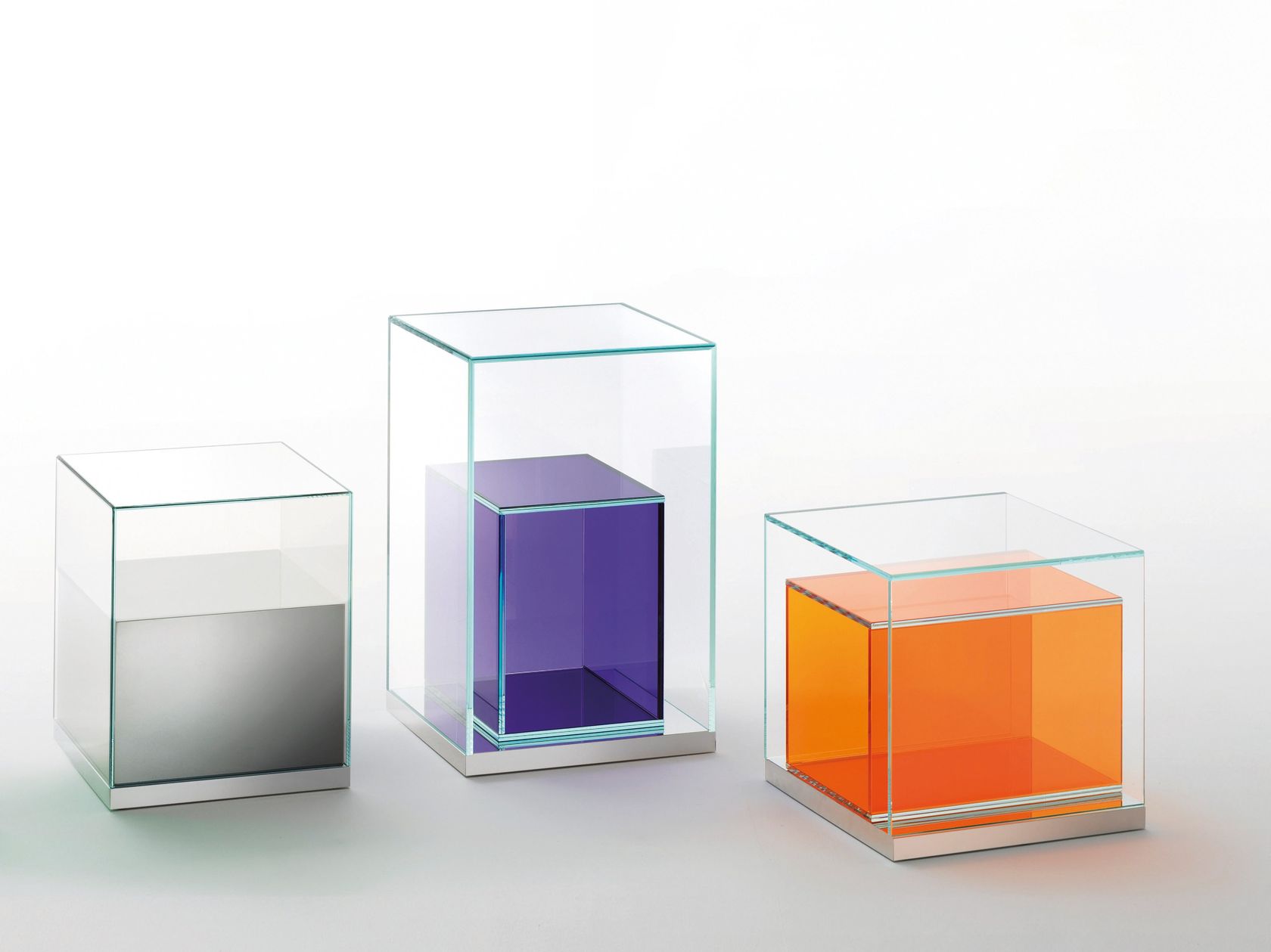 BOXINBOX | Coffee table with storage space Boxinbox Collection By Glas ...