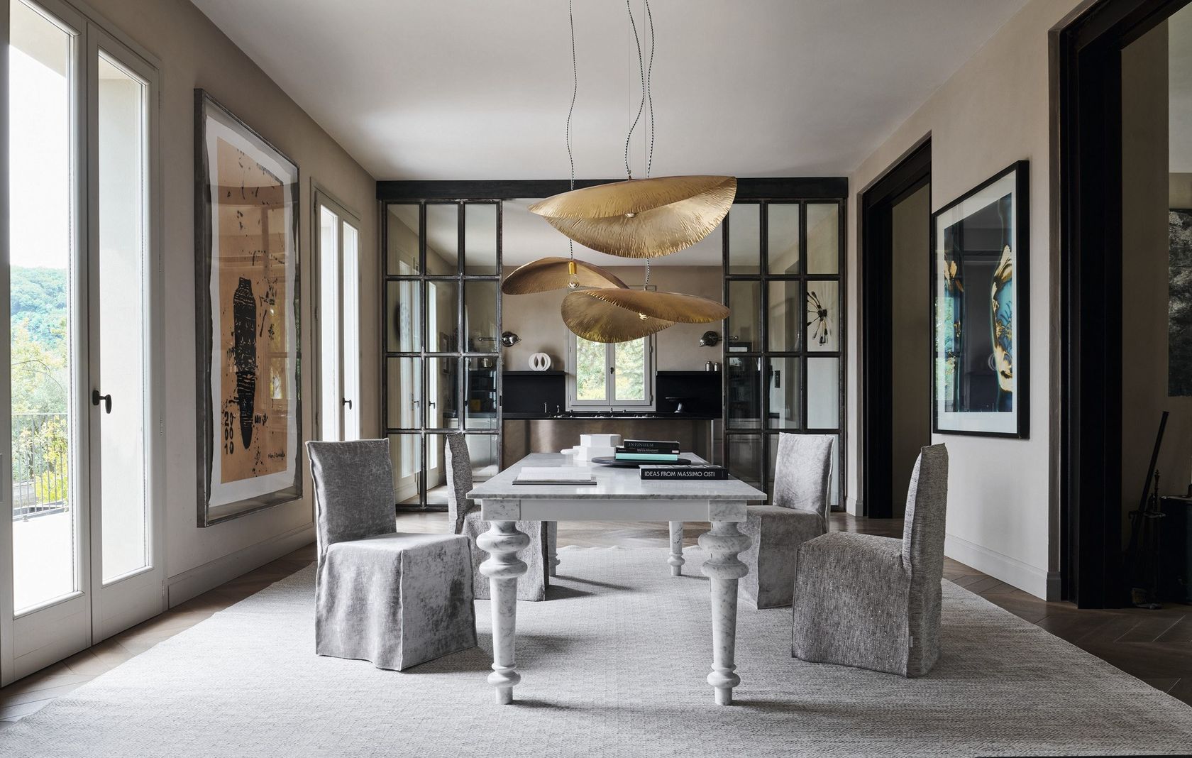 BRASS 95/96 Pendant lamp By Gervasoni