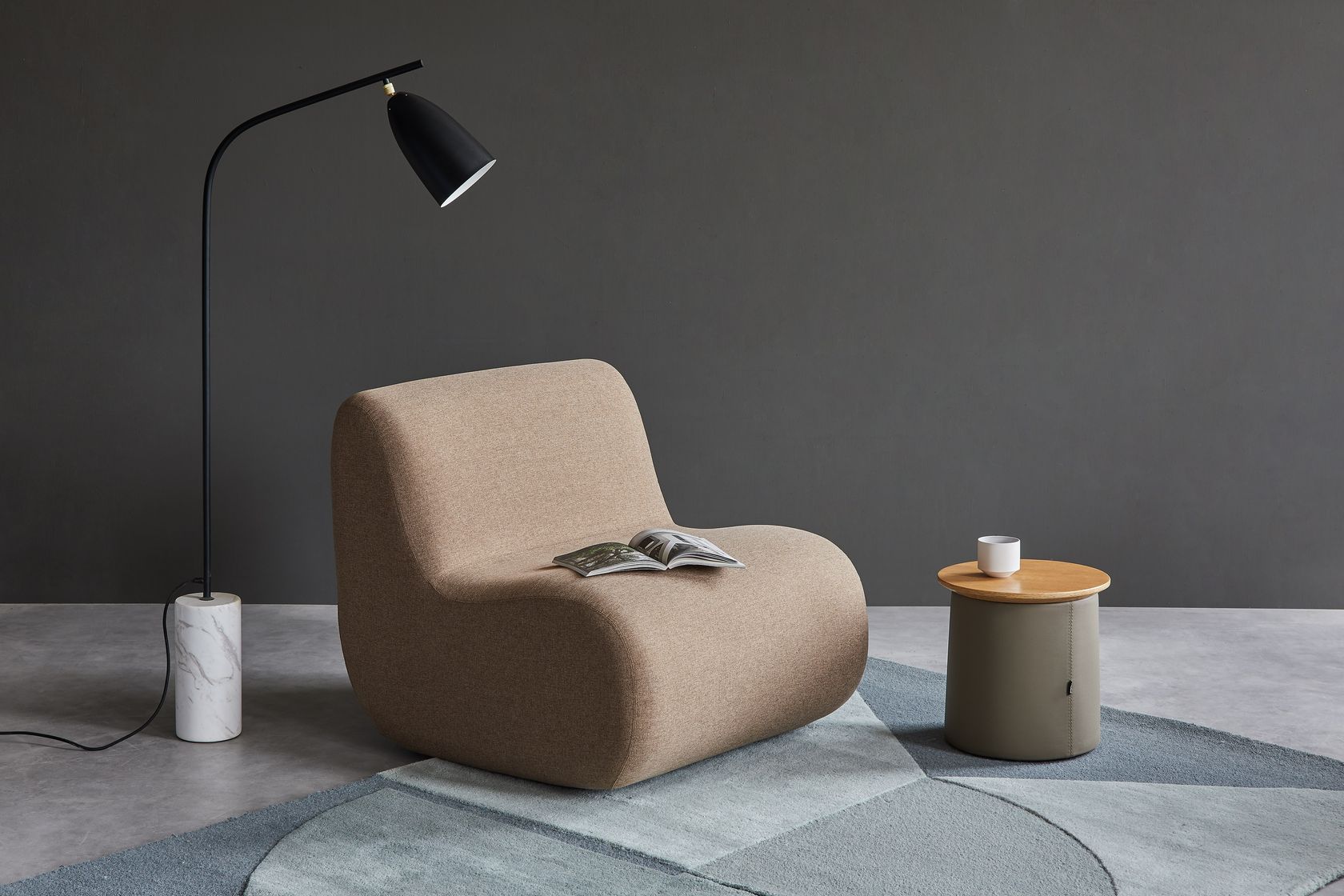 BREAD Fabric armchair By grado design