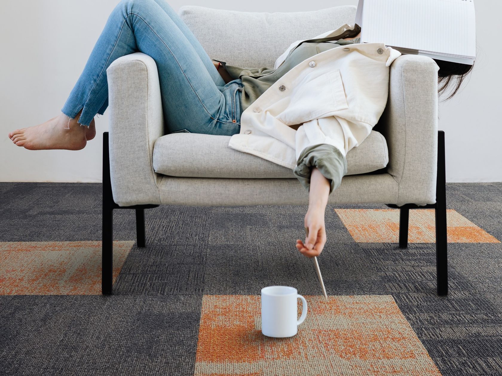 BREATHE Carpet tiles By Carpets Inter