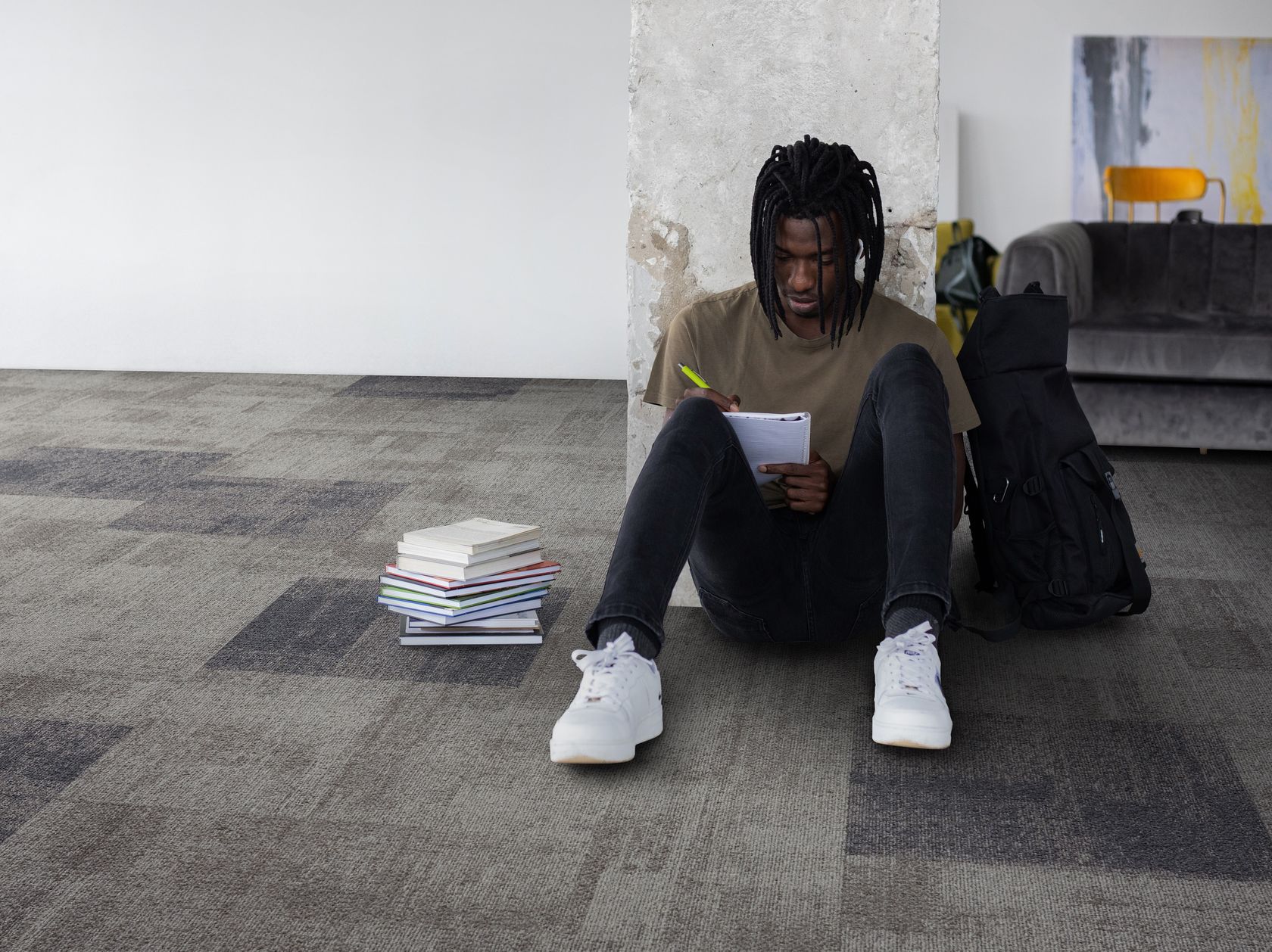 BREATHE Carpet tiles By Carpets Inter