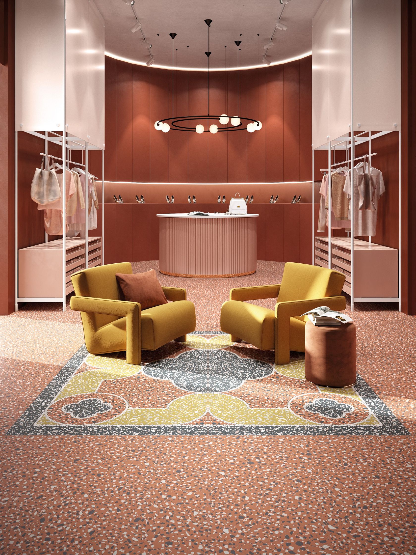 Porcelain stoneware wall/floor tiles BRERA By ABK design Azzolini Tinuper Architetti