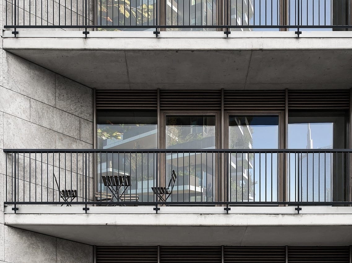 Baranda de aluminio para balcones BRERA By ALUSCALAE