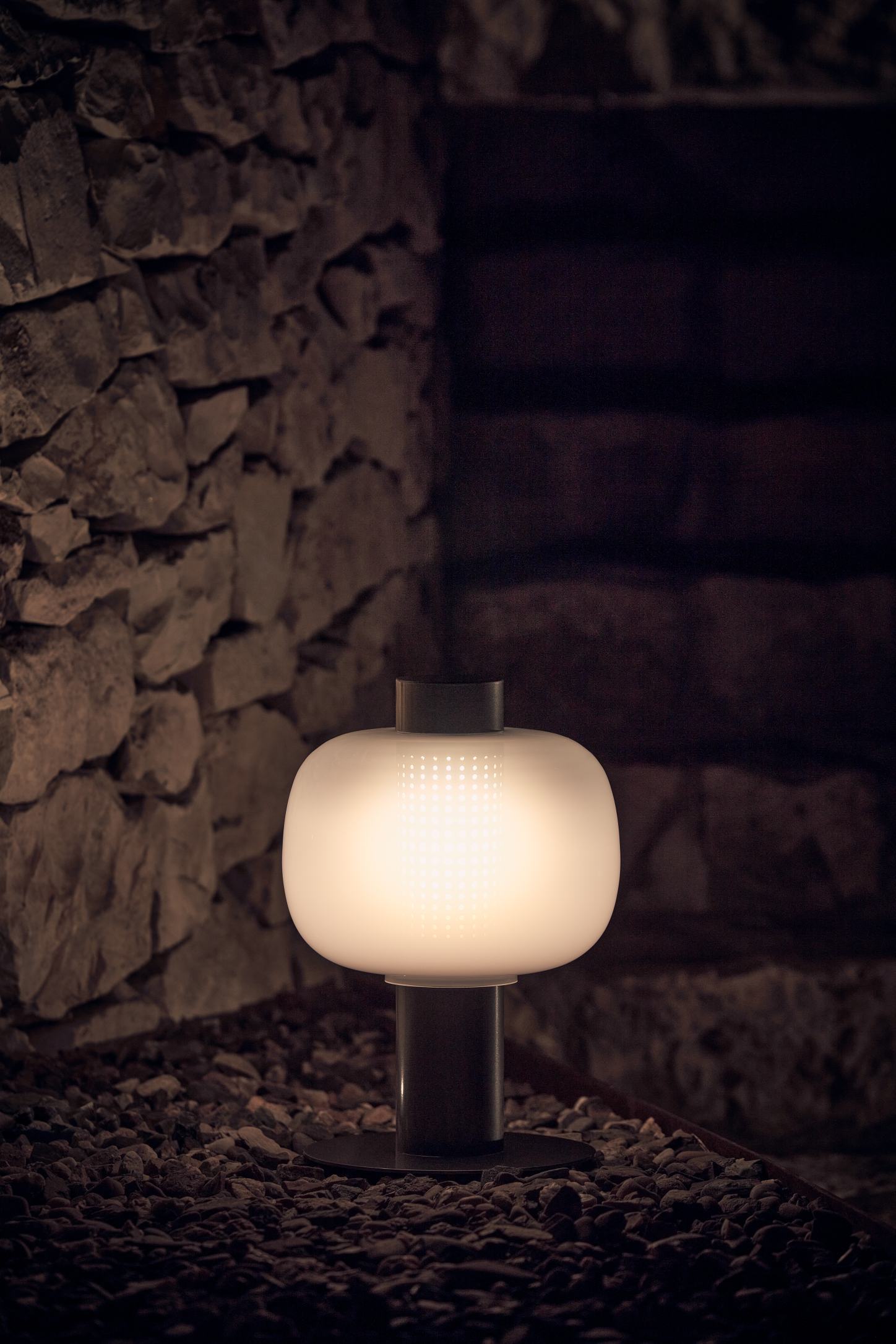 BONBORI OUTDOOR LED Glass and Stainless Steel Outdoor table lamp By ...