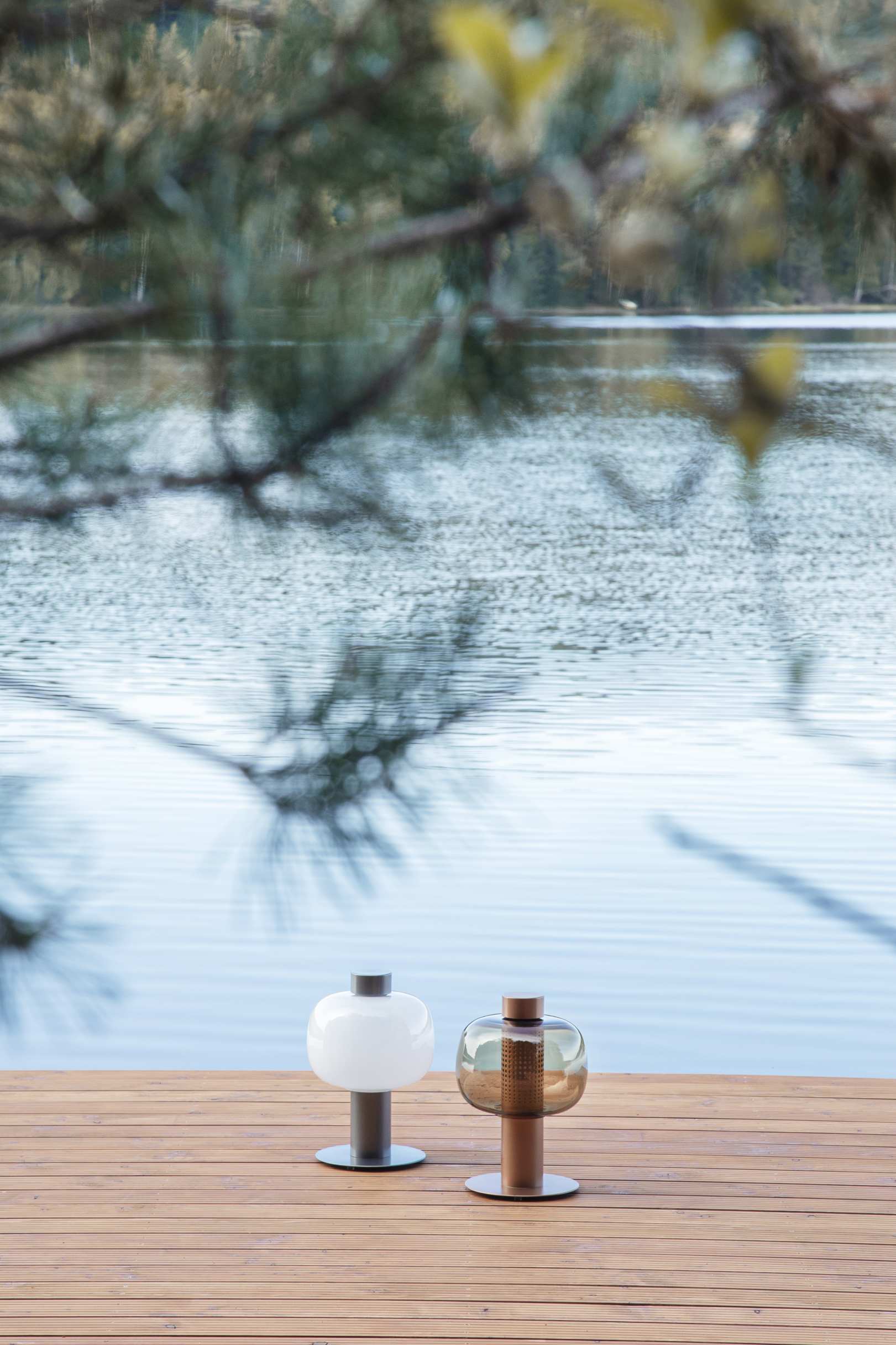 BONBORI OUTDOOR LED Glass and Stainless Steel Outdoor table lamp By ...