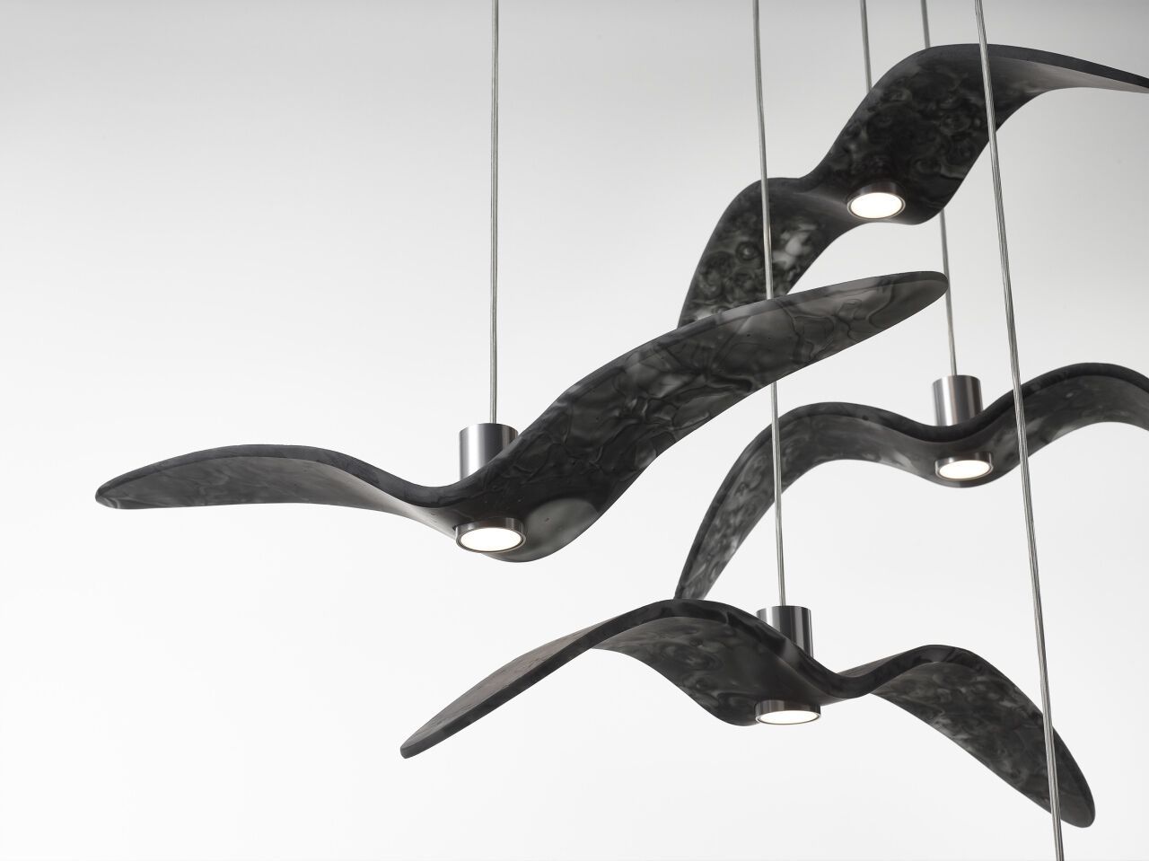 NIGHT BIRDS EXTERIOR Outdoor pendant lamp By BROKIS