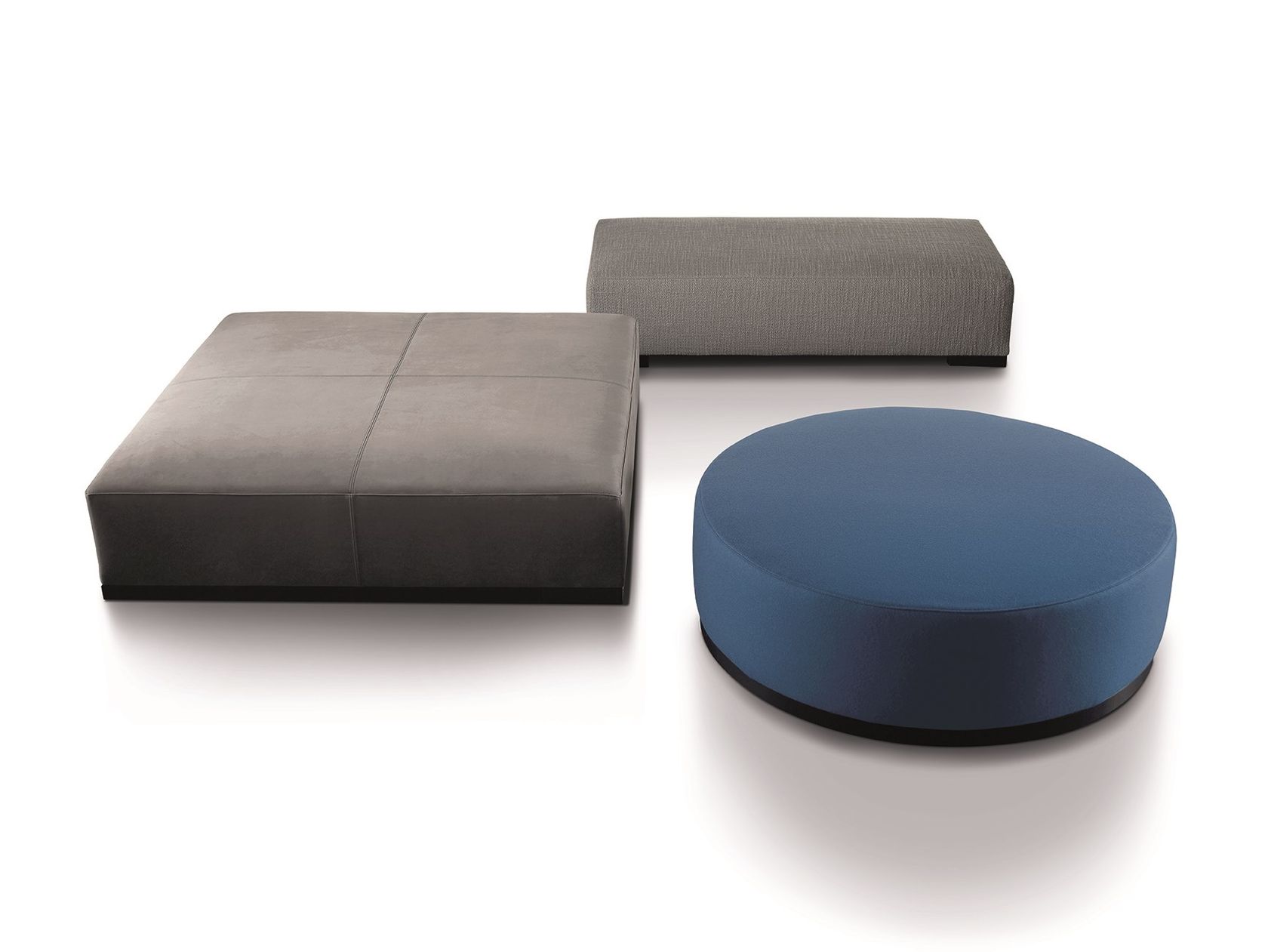 BRONS | Fabric pouf By Meridiani