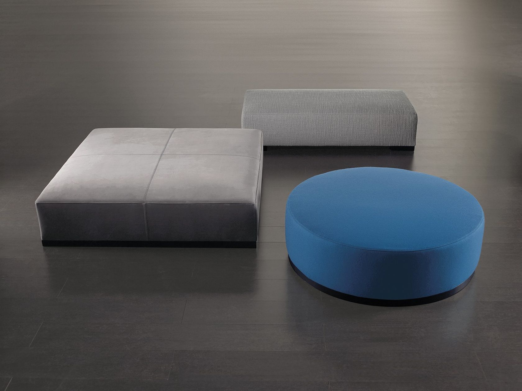 BRONS | Fabric pouf By Meridiani