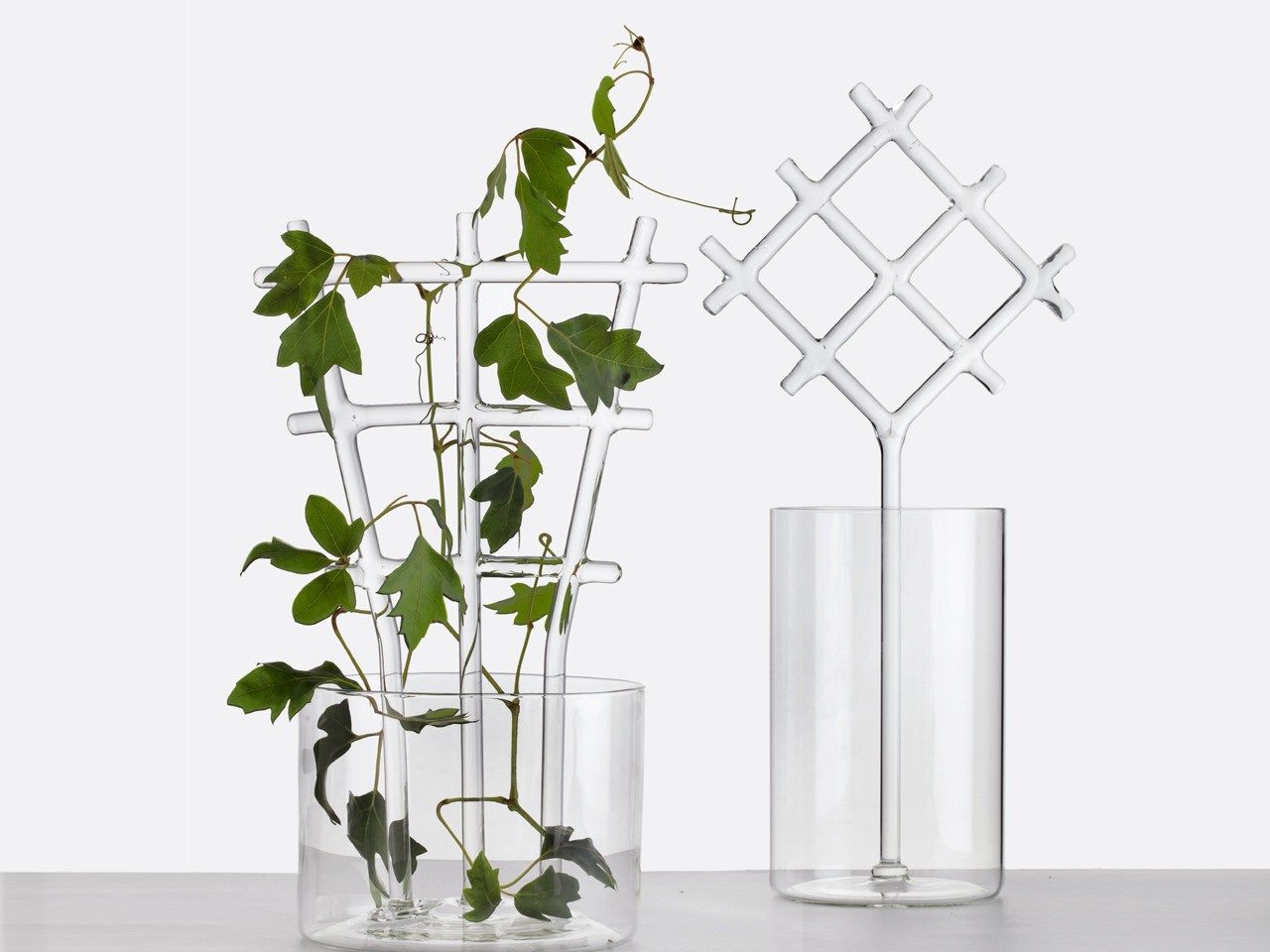 Glass vase BUCOLIC By Secondome Edizioni design 5.5 designstudio