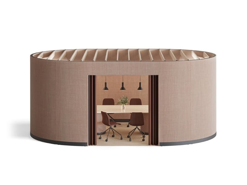 BUILD UP Multimedia fabric meeting pod By Glimakra of Sweden | design ...