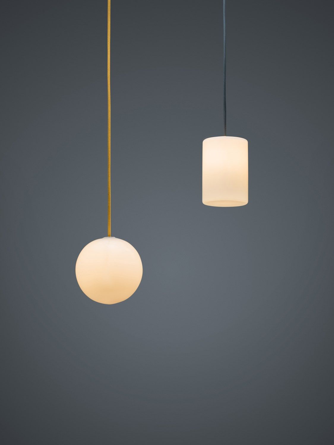 LED adjustable blown glass pendant lamp BULB By MOR DESIGN design Pedro ...