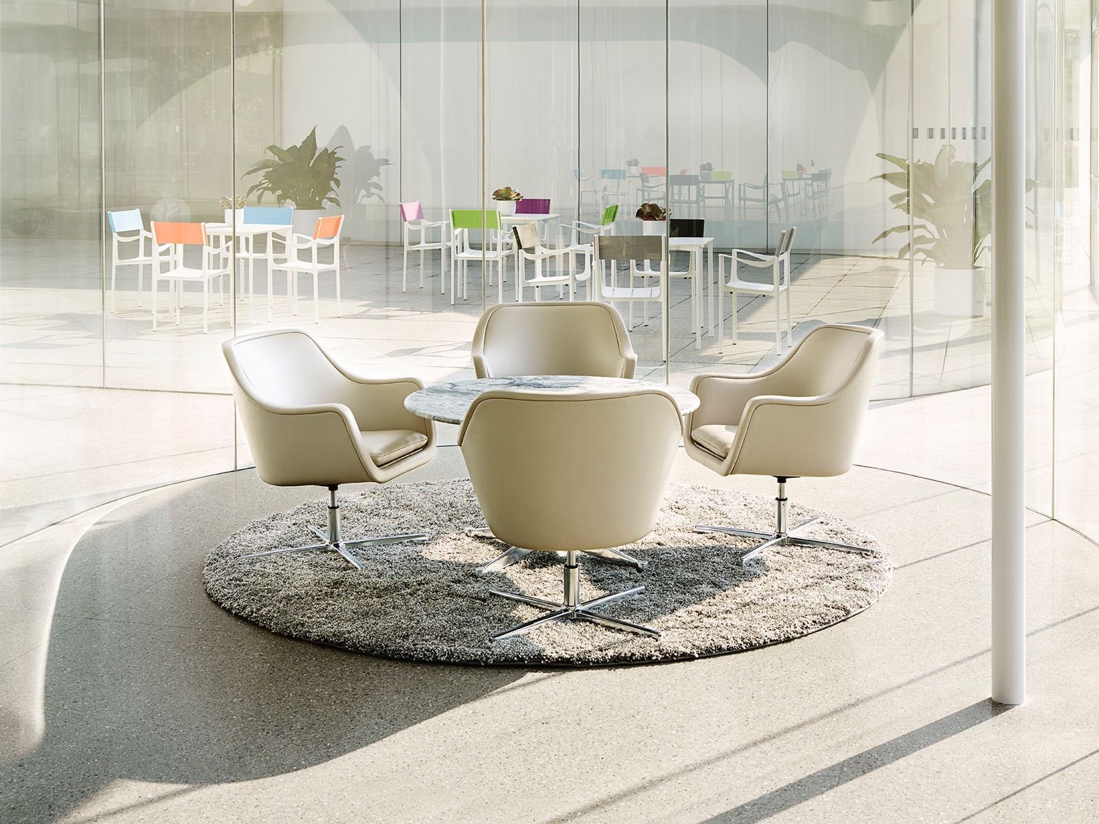 BUMPER | Chair with 4-spoke base Bumper Collection By Herman Miller ...