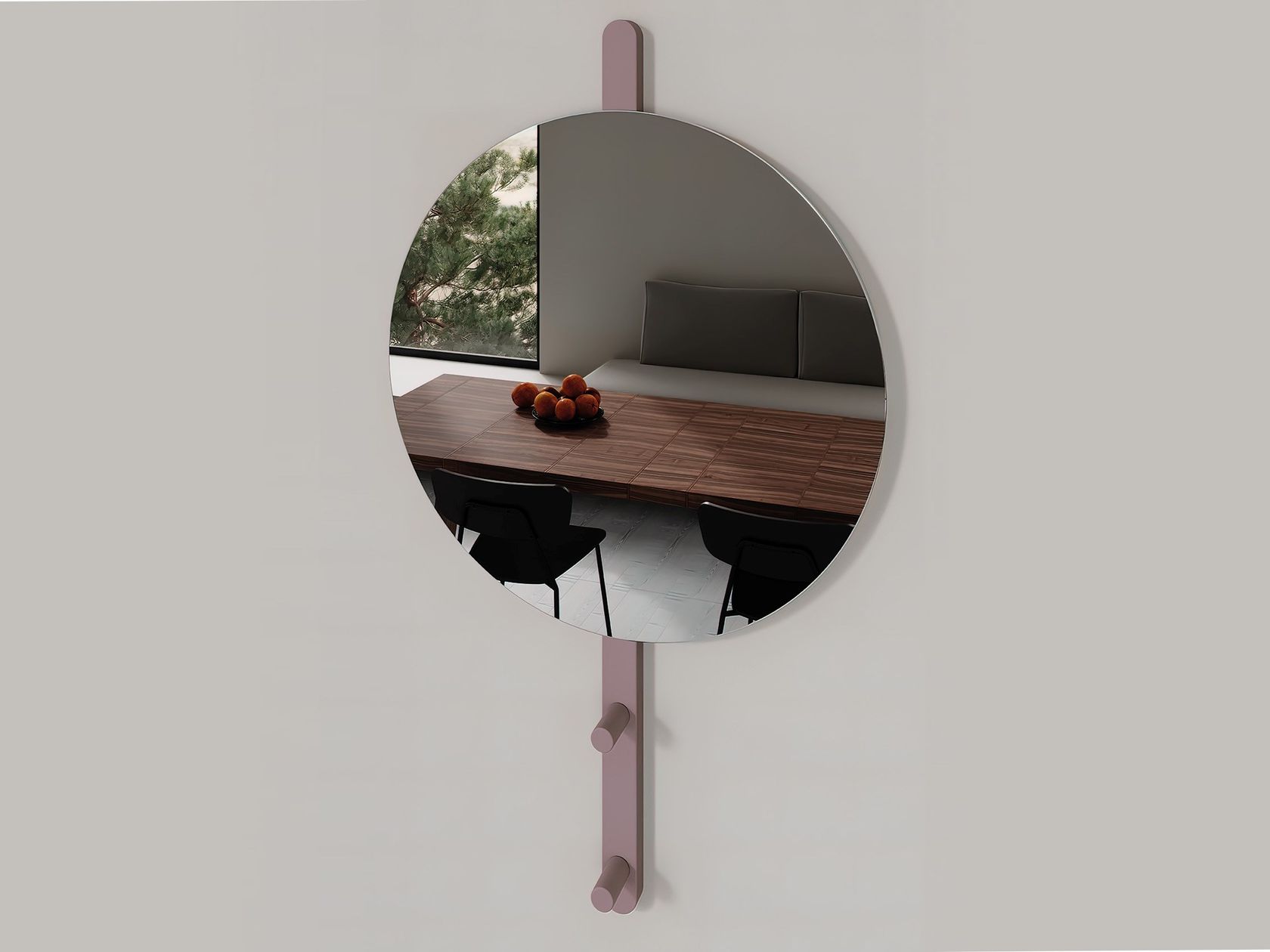BURLESQUE | Round mirror By SCULPTURES JEUX design Stefano Bettio