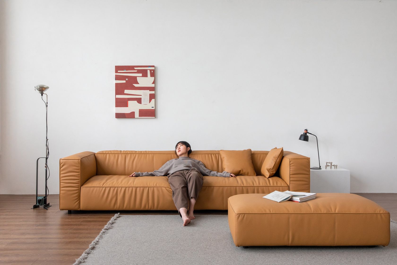 BUTTER SOFT | Leather sofa By grado design