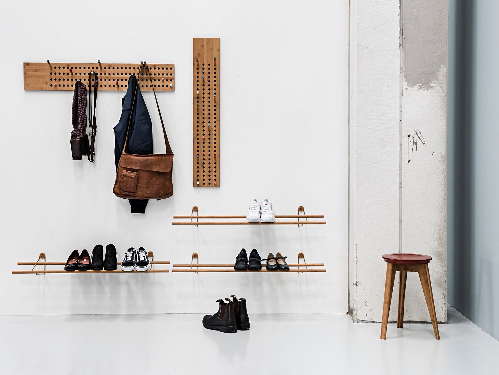 Bamboo stool BUTTON STOOL By We Do Wood