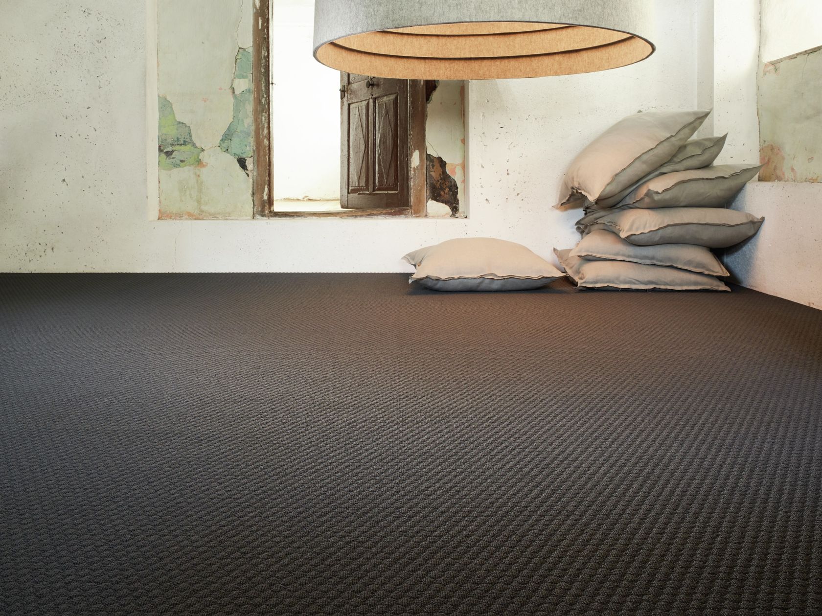 Solid-color carpeting BUTTONS 900 By OBJECT CARPET