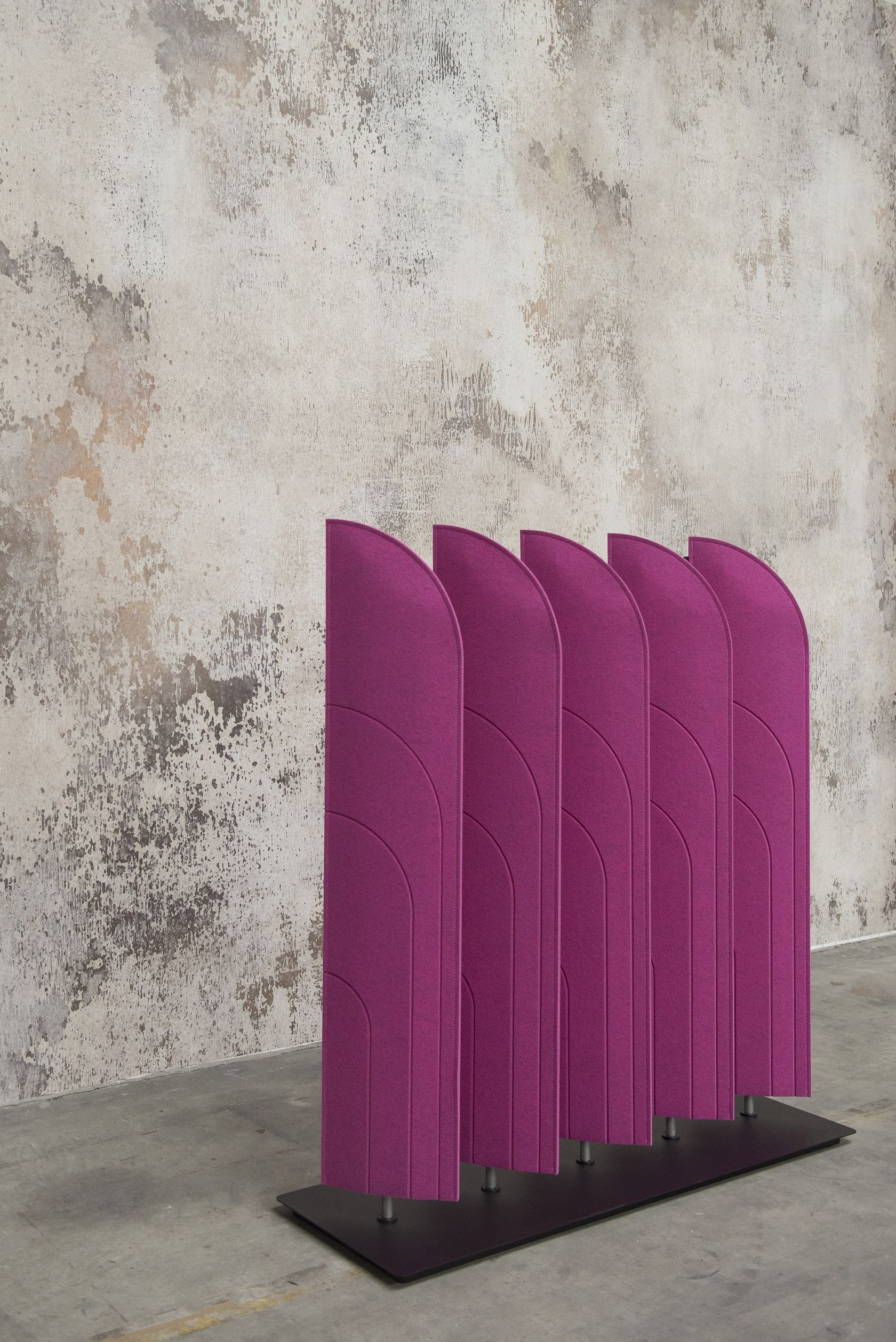 BuzziBlinds Felt room divider By BuzziSpace