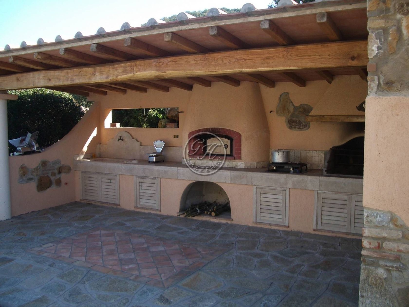 Barbecue 10 Barbacoa de terracota By GH LAZZERINI