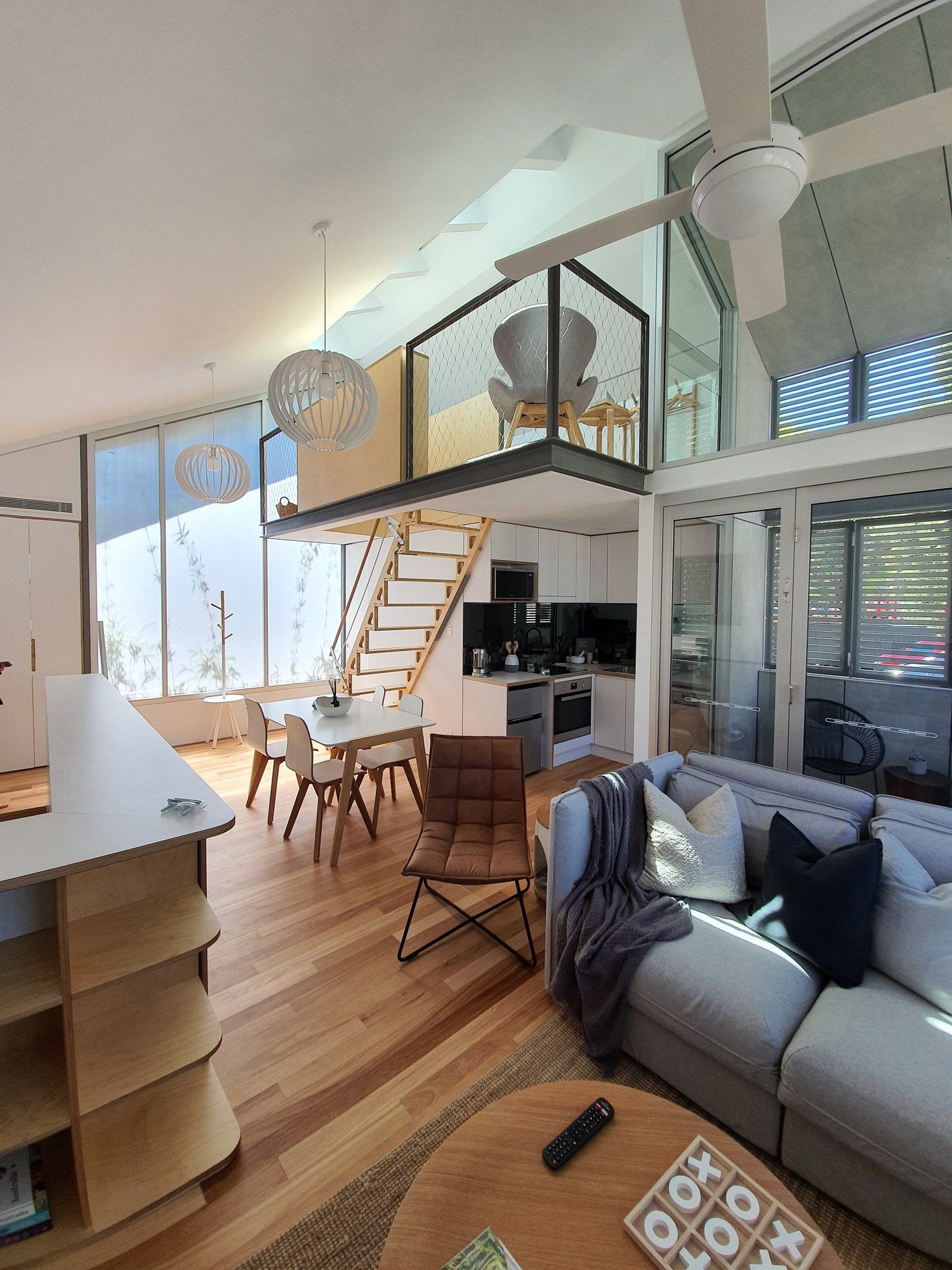 Bcompact Bamboo Folding Staircase Scala retrattile in legno By Bcompact