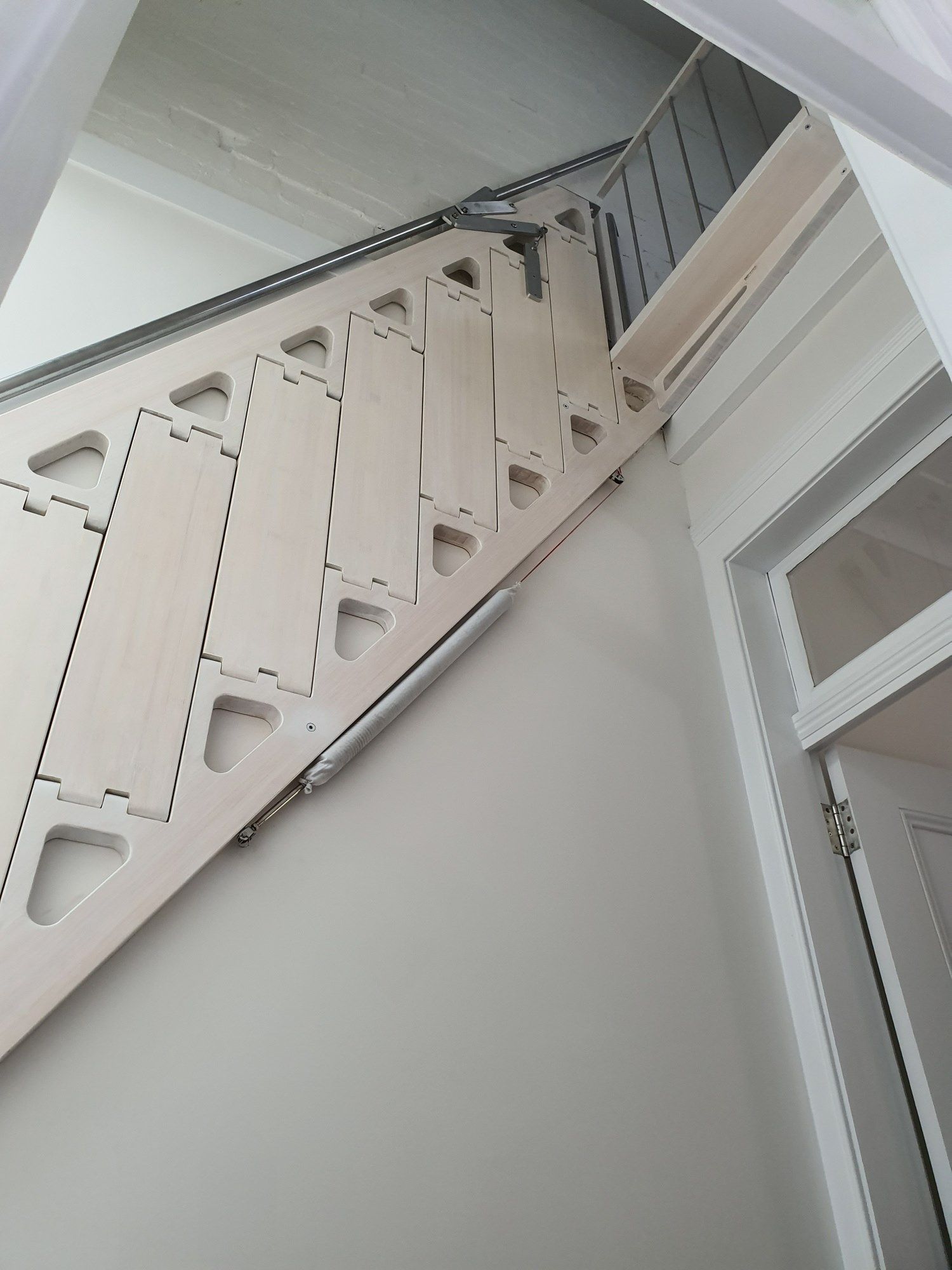 Bcompact Bamboo Folding Staircase Scala retrattile in legno By Bcompact