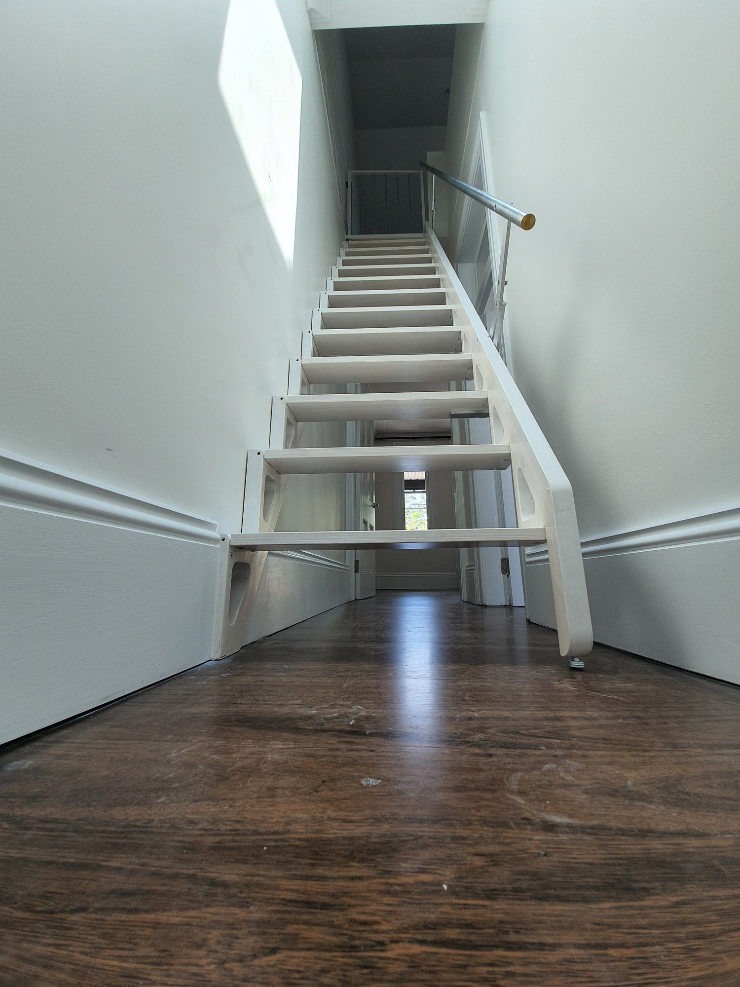 Bcompact Bamboo Folding Staircase Bamboo folding staircase By Bcompact