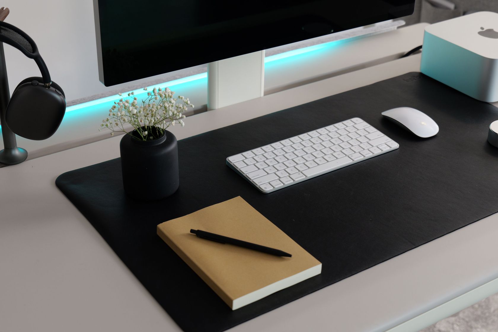 TENON MINI Height-adjustable plywood office desk By Beflo