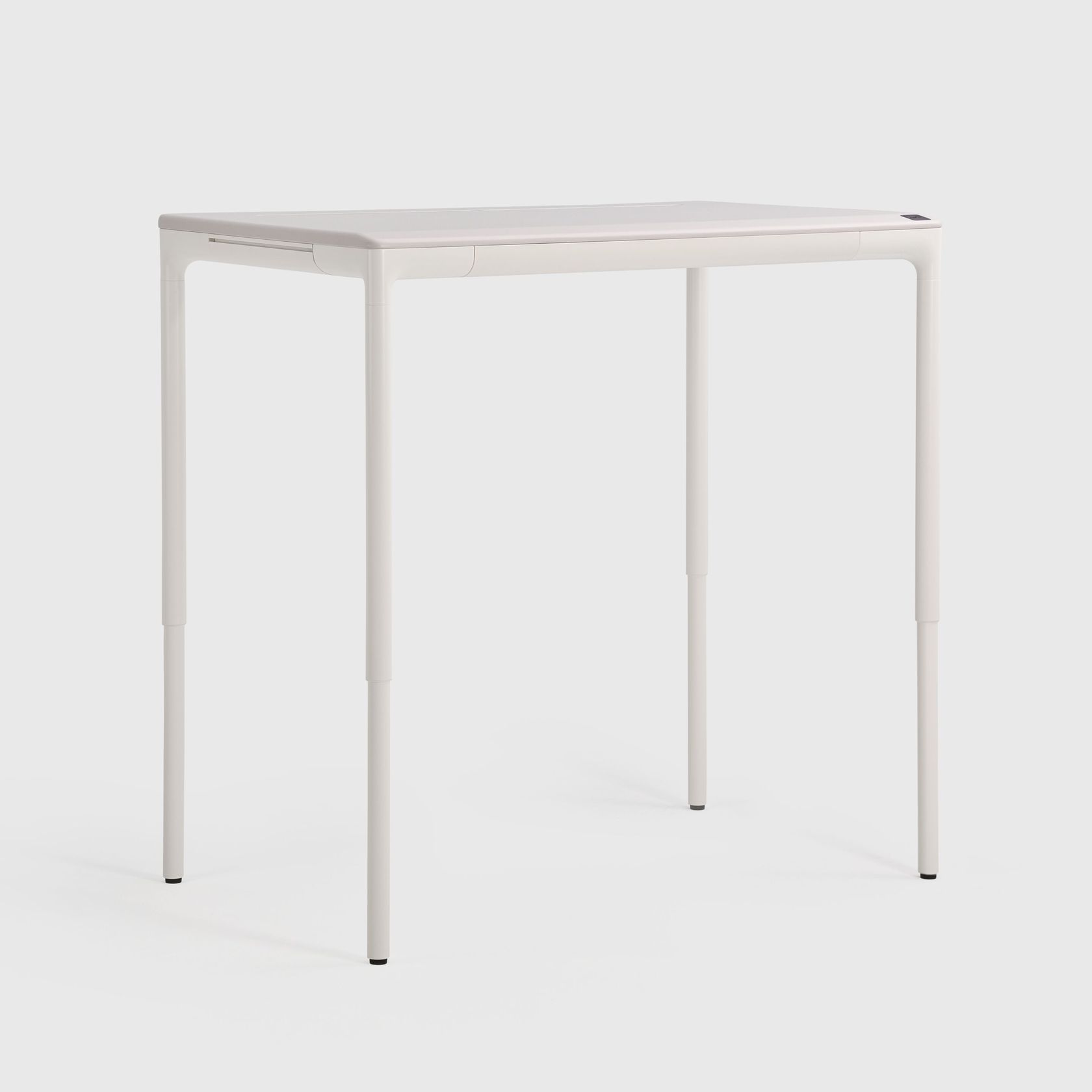 TENON MINI Height-adjustable plywood office desk By Beflo