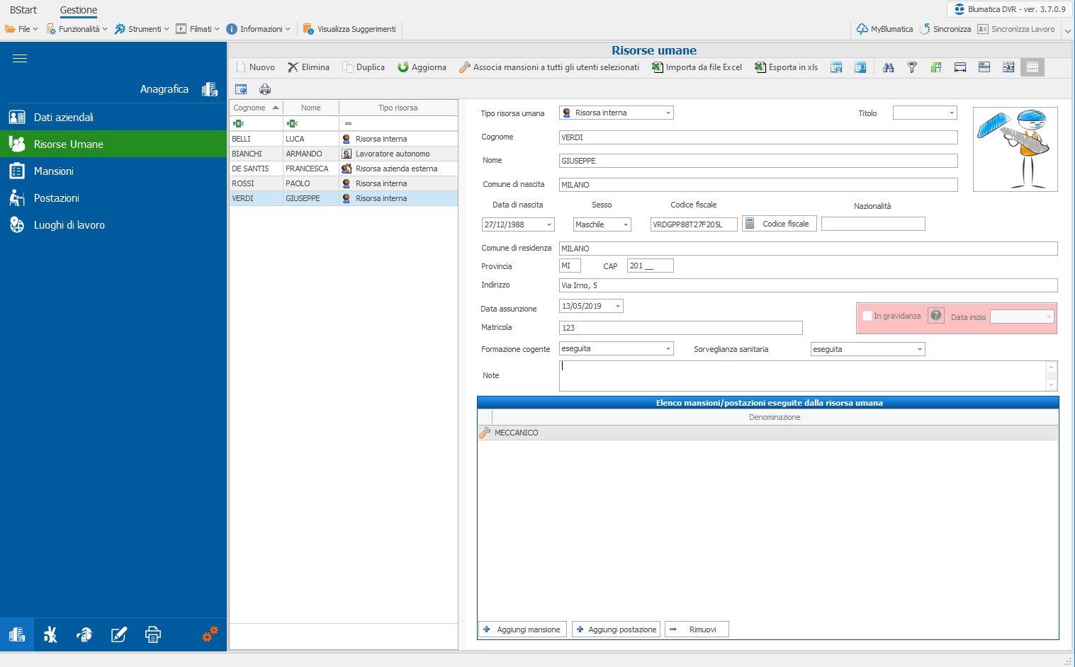 Blumatica DVR Classico Sécurité des entreprises By Blumatica