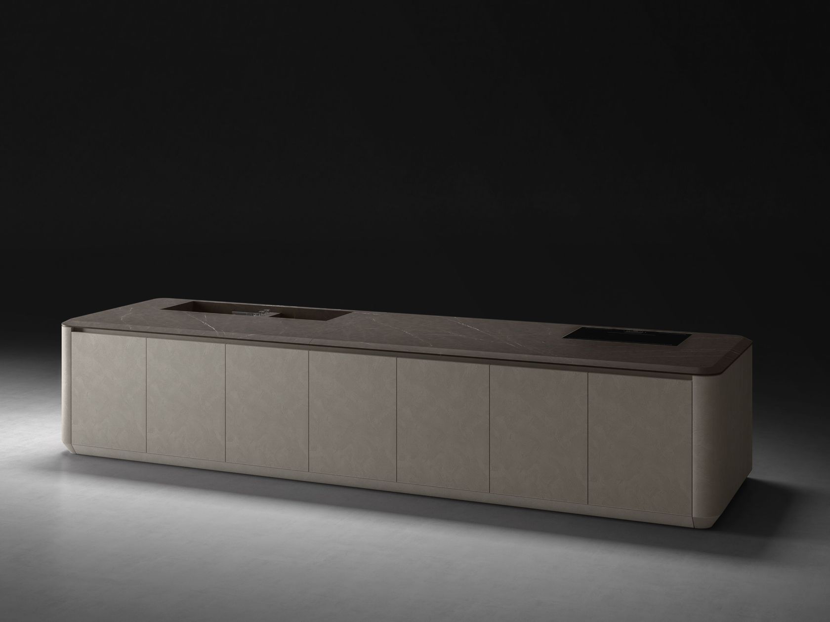 COVE Kitchen By Boffi | design Zaha Hadid Design