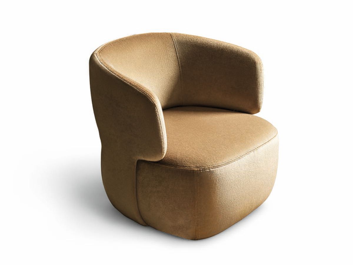 DOGE Fabric armchair with armrests By Bonaldo