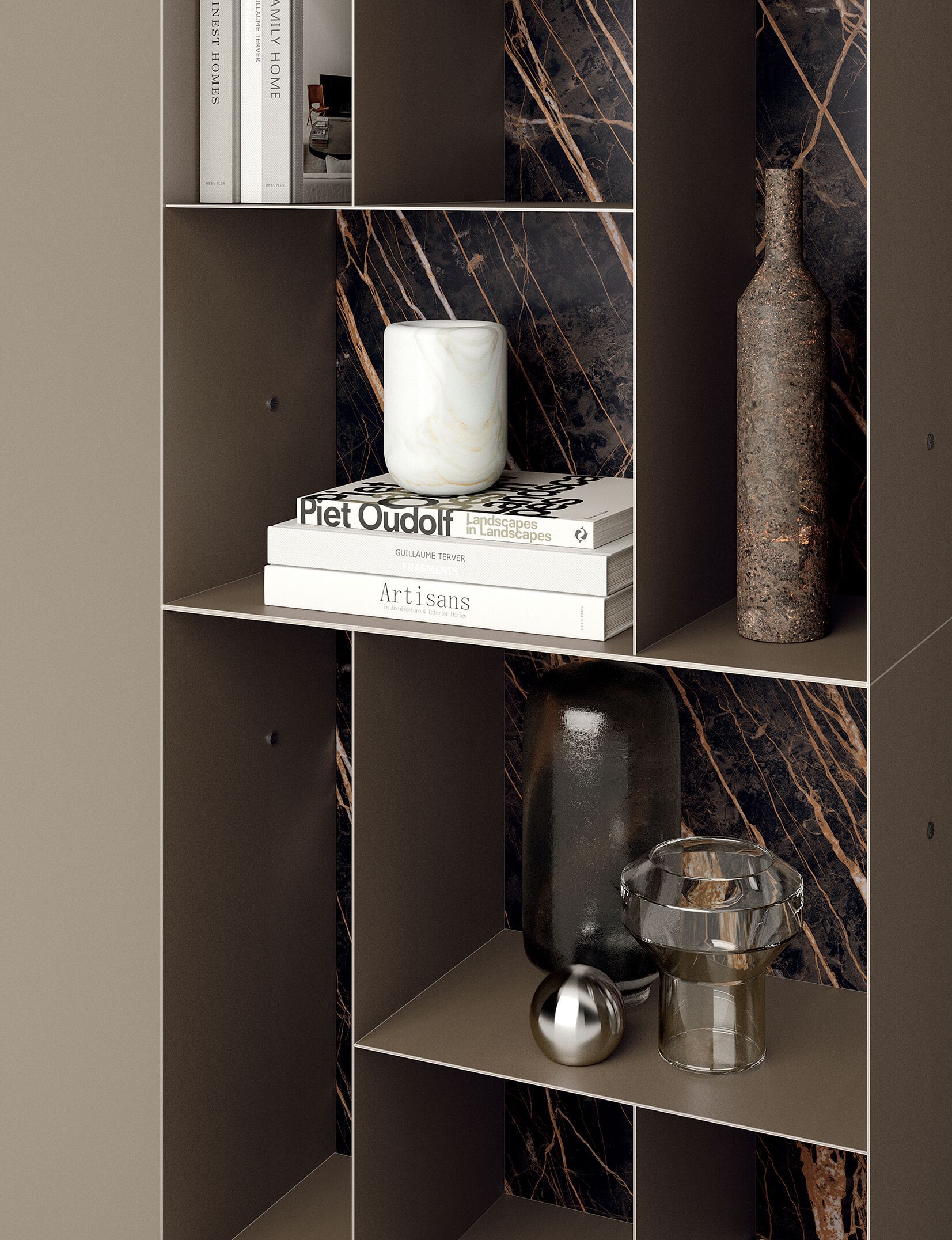 ATENA Bookcase By Bontempi Casa