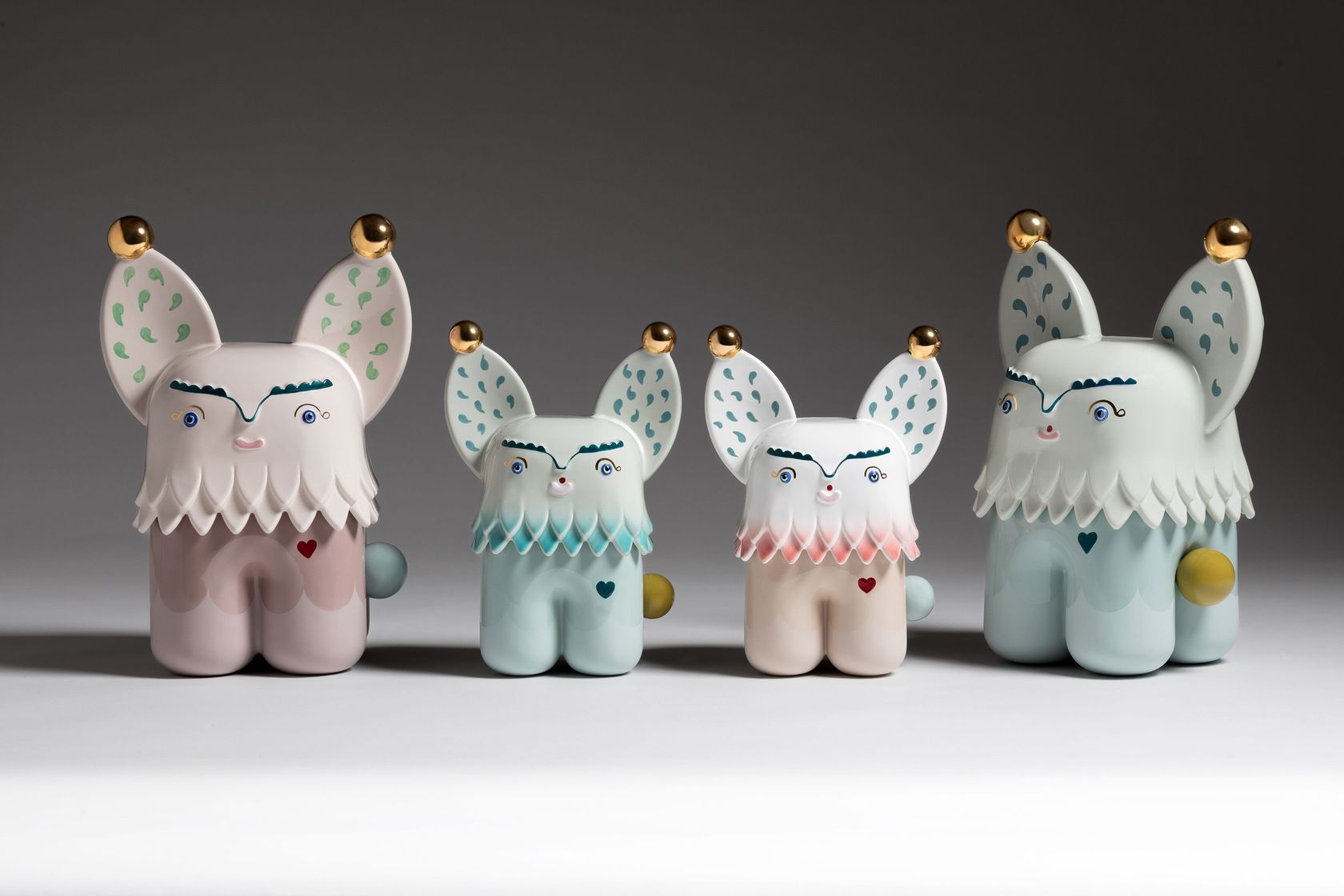 THE FOREST SPIRITS Sculpture By Bosa