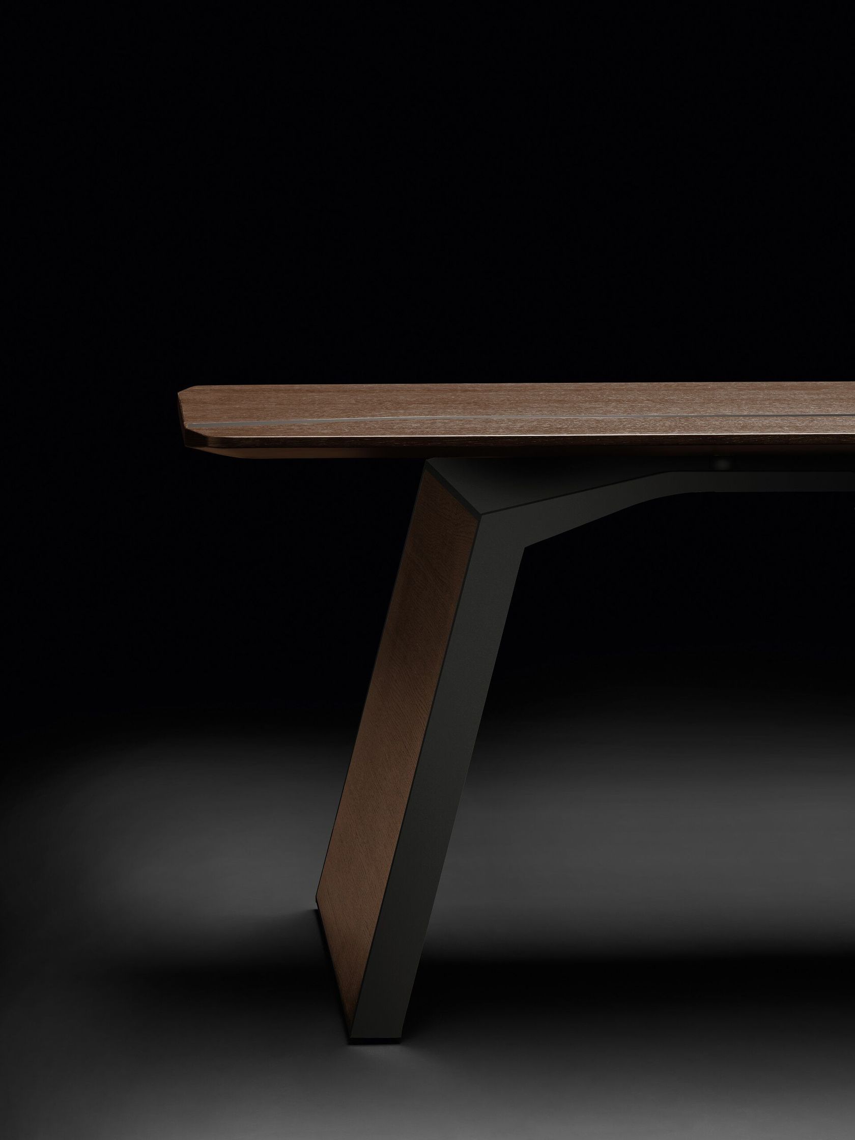 METAR Office desk with shelves with cable management By Bralco | design ...