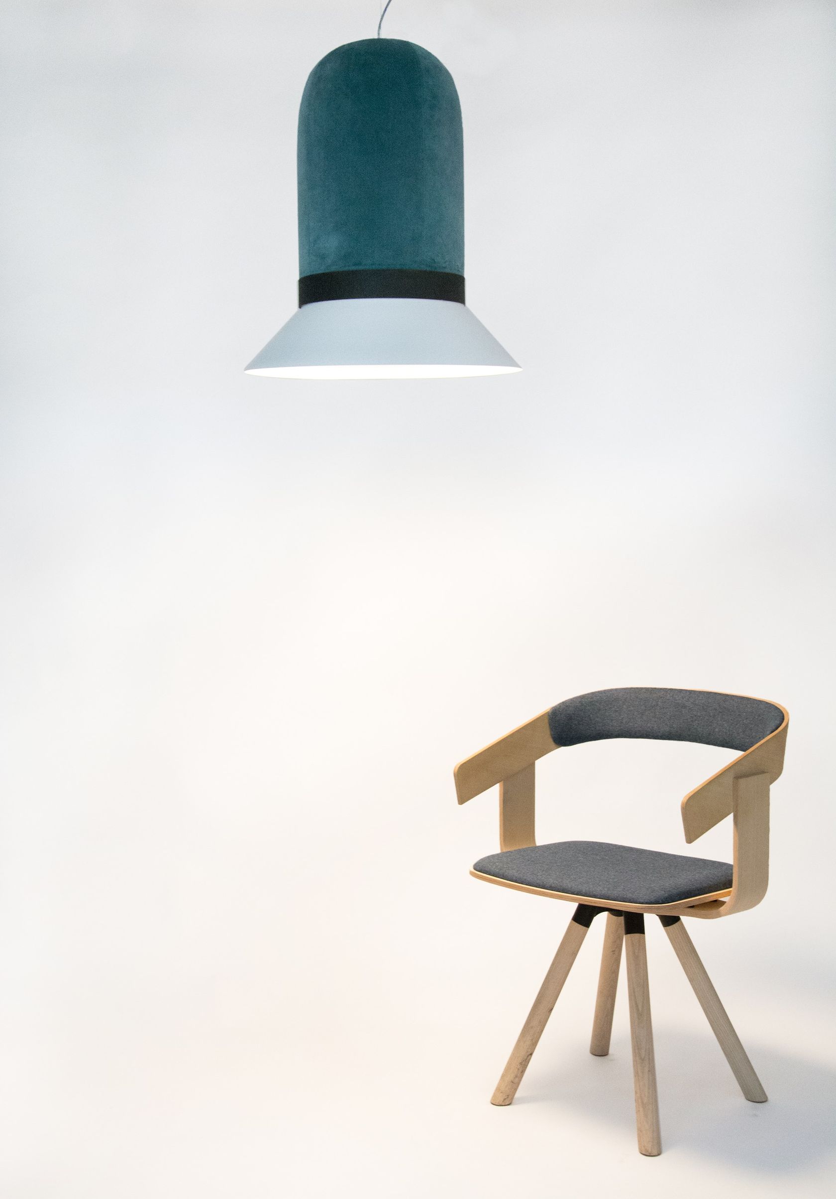 Trestle-based chair with armrests BuzziFloat BuzziFloat Collection By ...