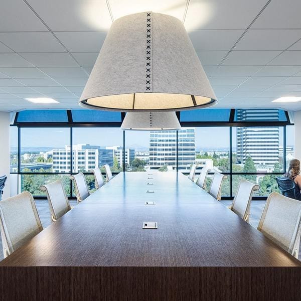 BuzziShade Pendant Sound absorbing lighting By BuzziSpace