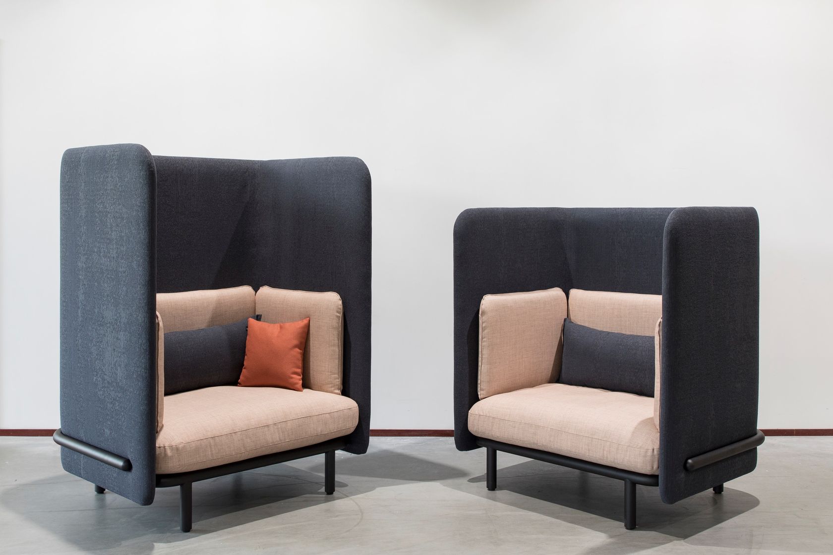 BUZZISPARK | Armchair High-back fabric armchair By BuzziSpace
