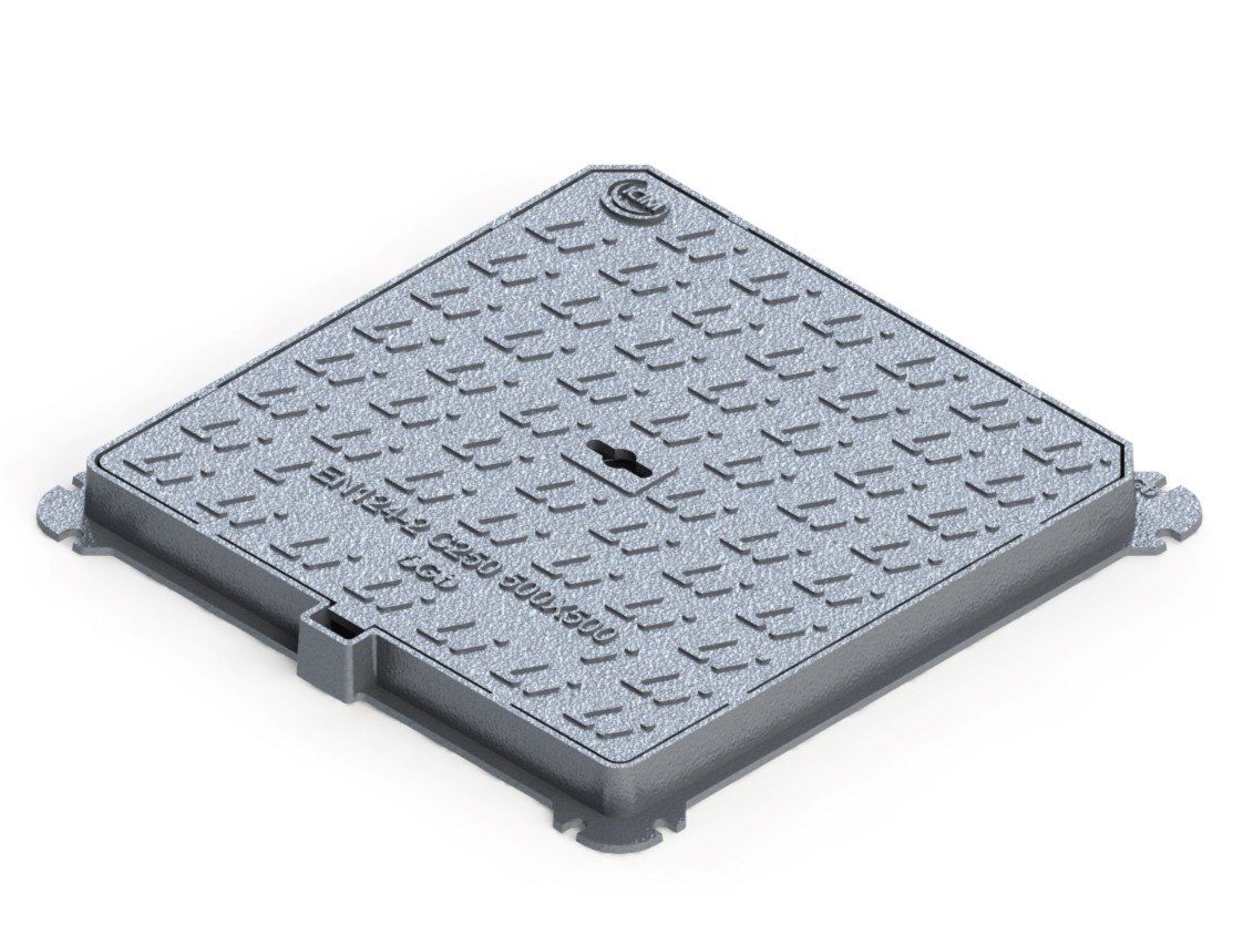DRENAGGIO Manhole cover for plumbing and drainage system By LINK industries