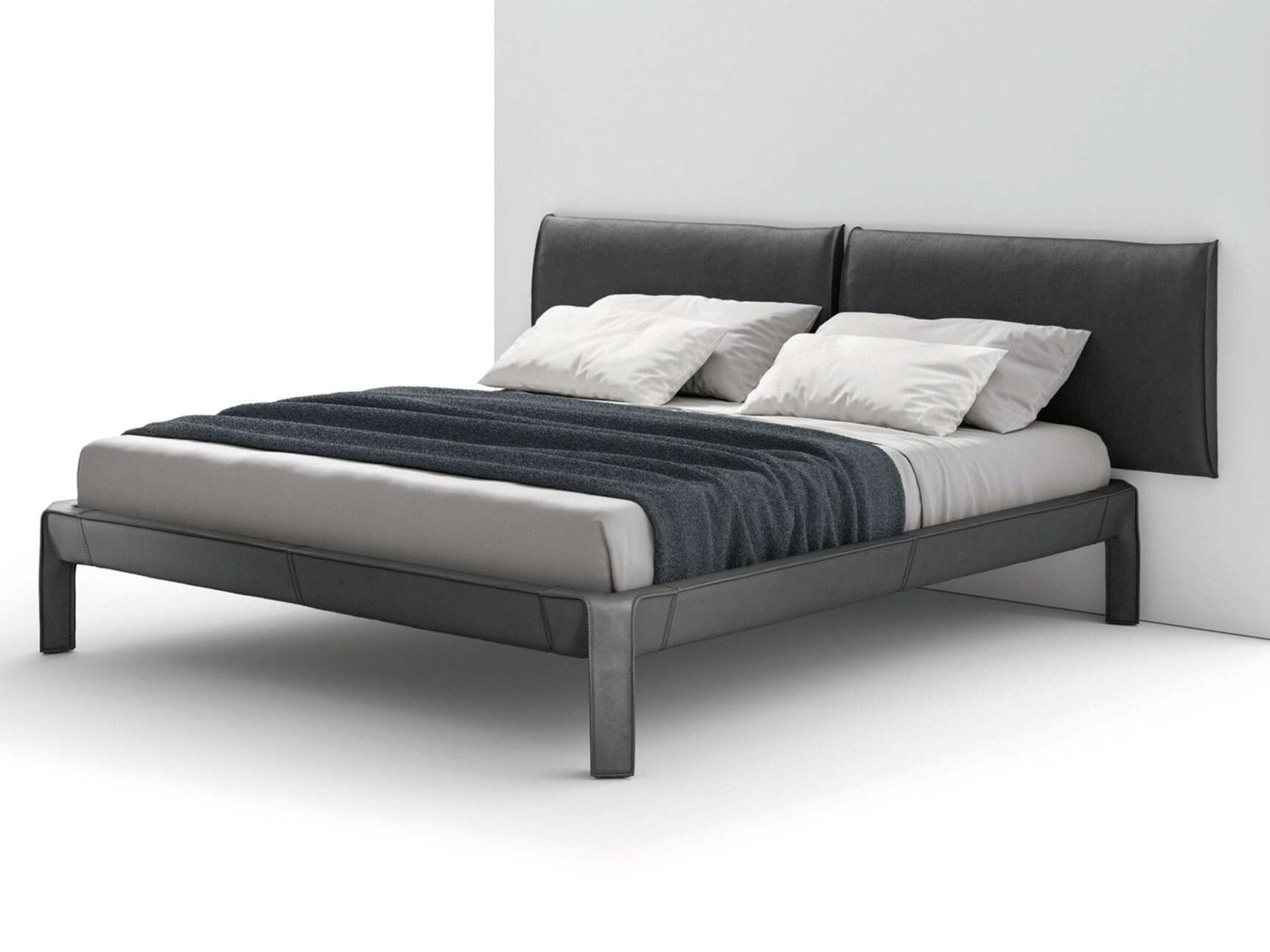 CAB NIGHT Bed By Cassina | design Mario Bellini
