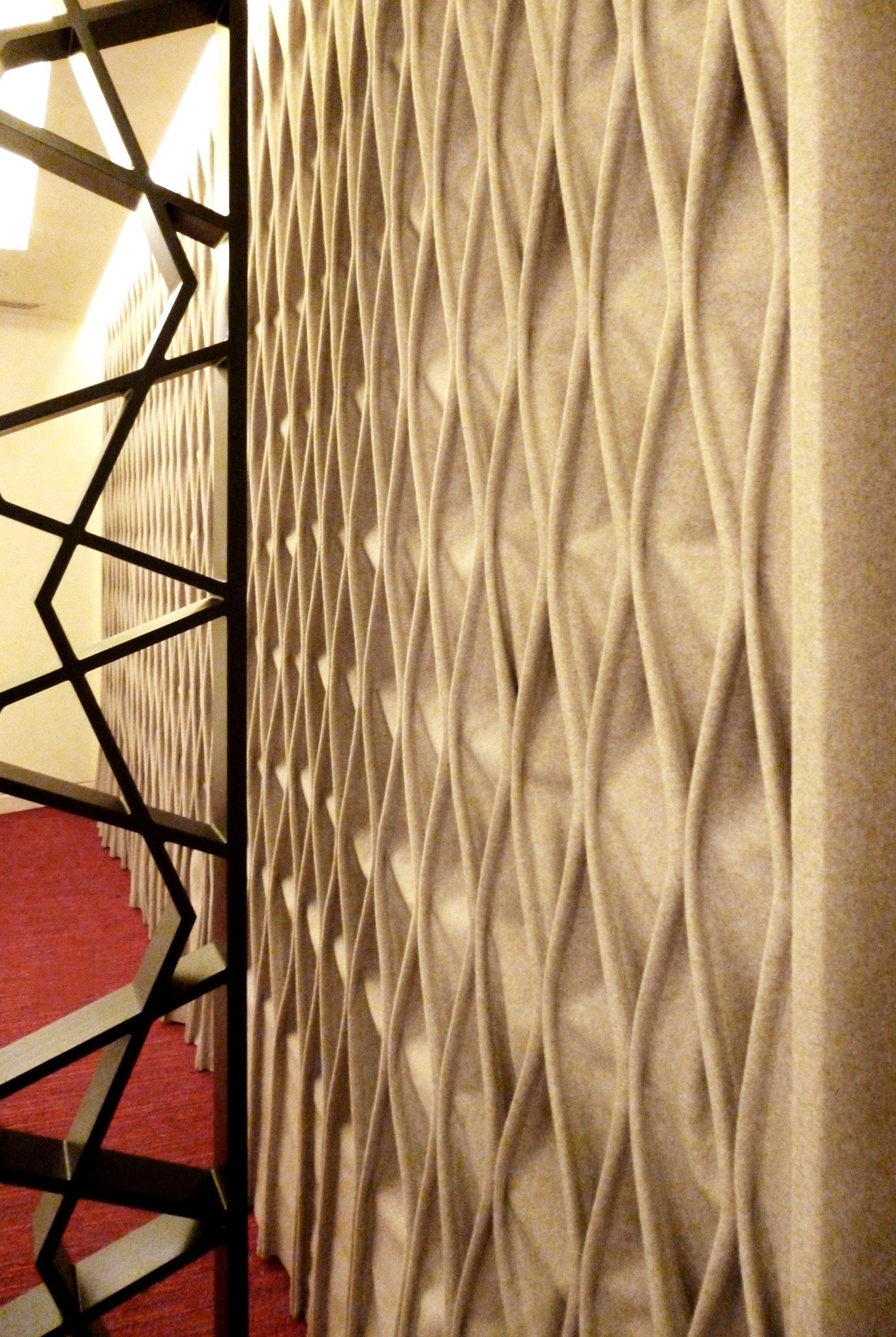 CABLE | Fabric Decorative acoustic panel By Anne Kyyrö Quinn