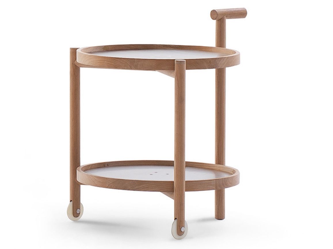 CADDY Stainless steel and wood garden trolley By RODA | design Gordon ...