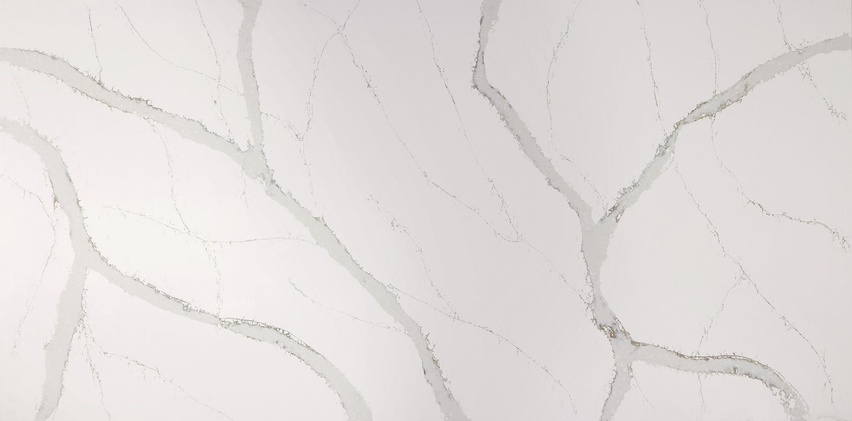 Reconstructed stone kitchen worktop with marble effect CALACATTA ORO By ...