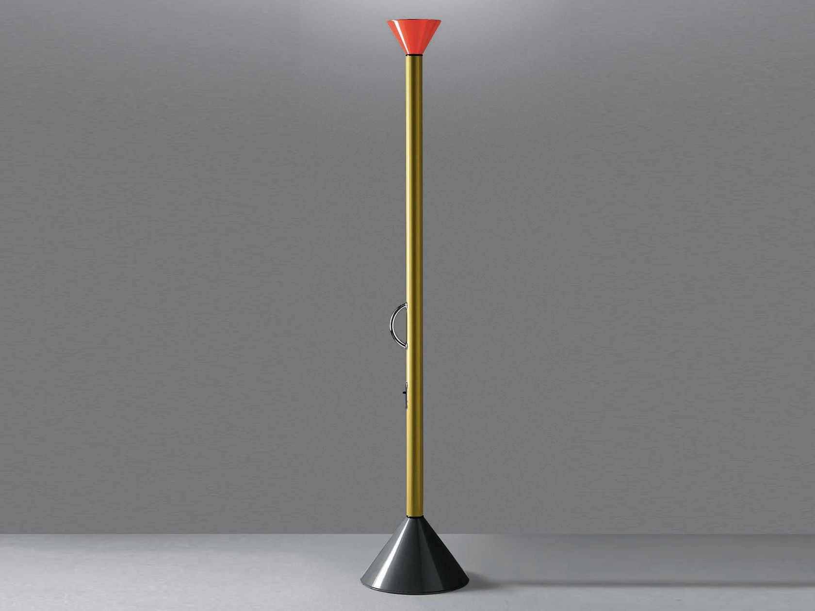 Lampada da terra a LED CALLIMACO By Artemide design Ettore Sottsass Jr