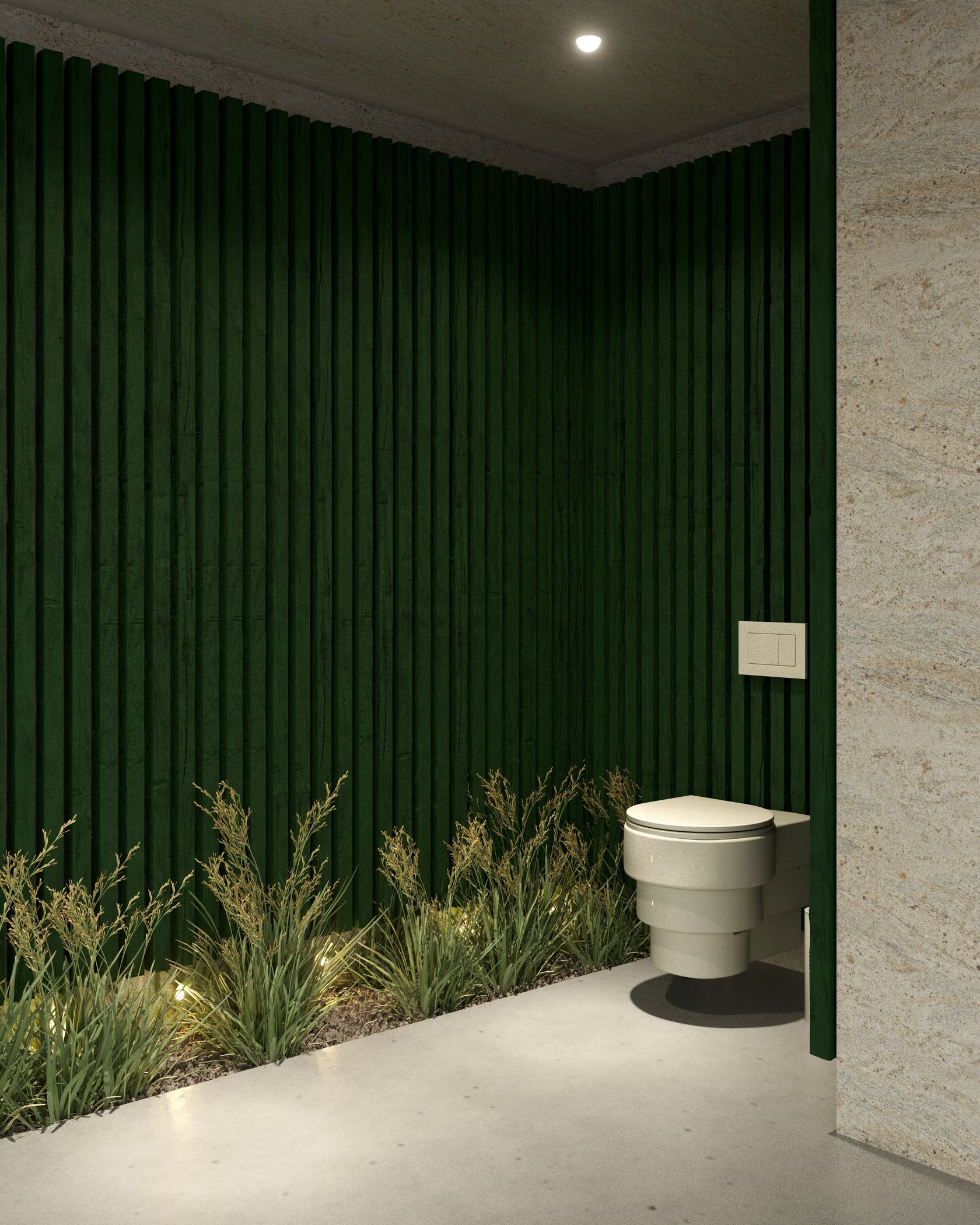 CALLIPYGE WHITE Wall-hung ceramic toilet By Trone