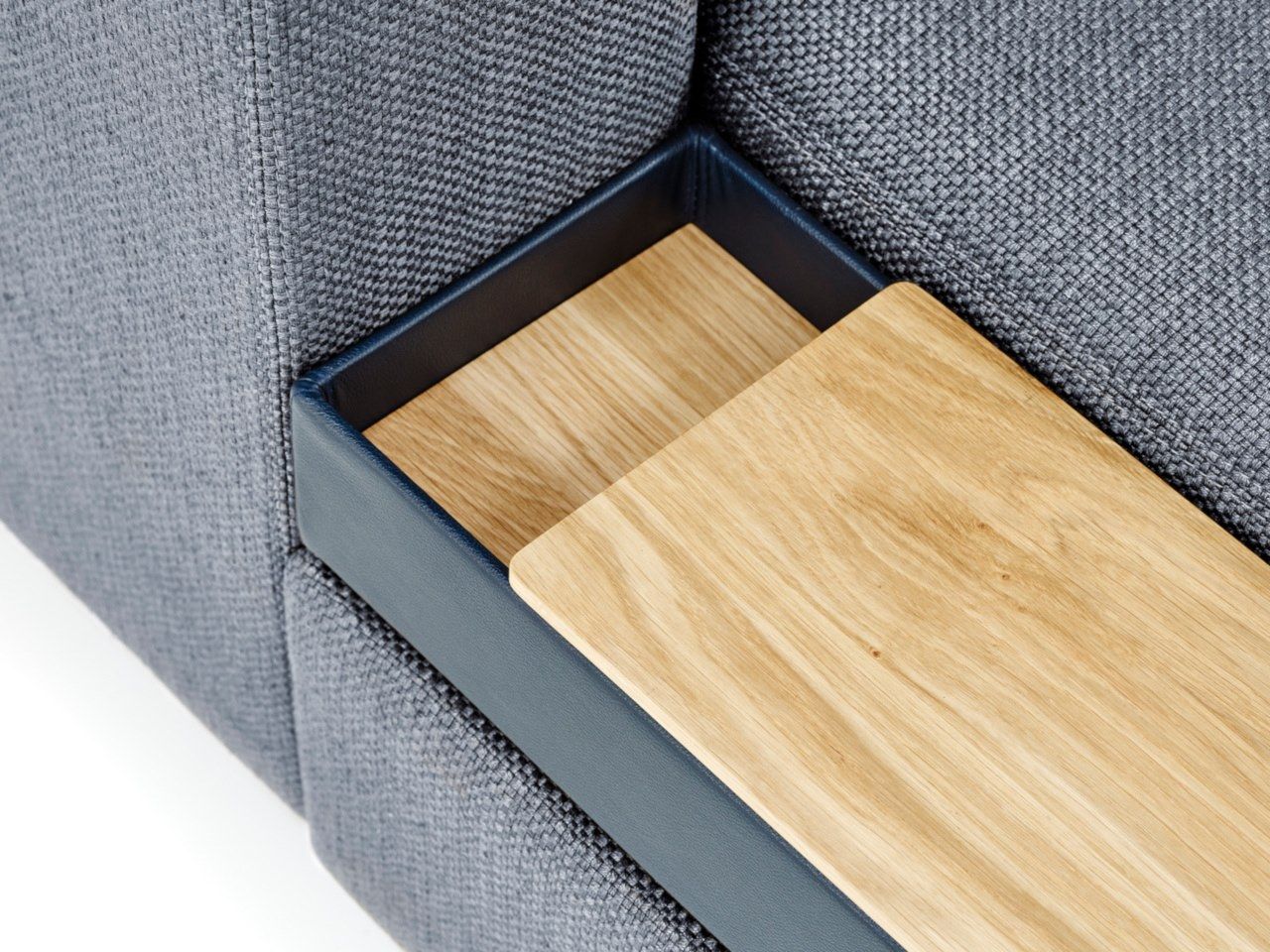 Modular fabric sofa with chaise longue CAMIN REVISITED By Wittmann ...