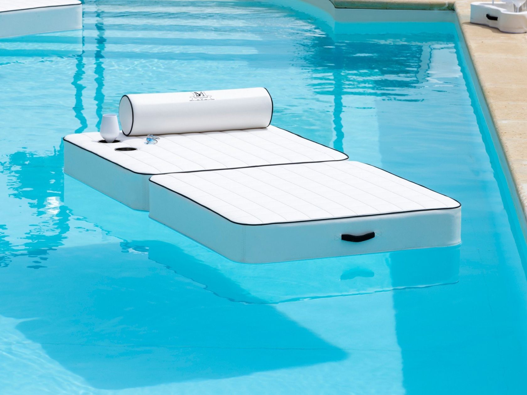 CANOPO FLOATING Single floating bed By Samuele Mazza Outdoor | design ...