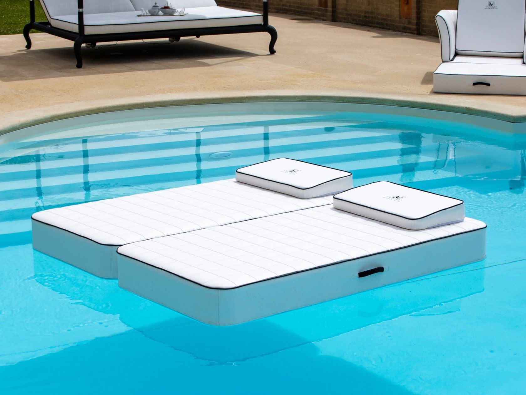 CANOPO FLOATING Double floating bed By Samuele Mazza Outdoor | design ...